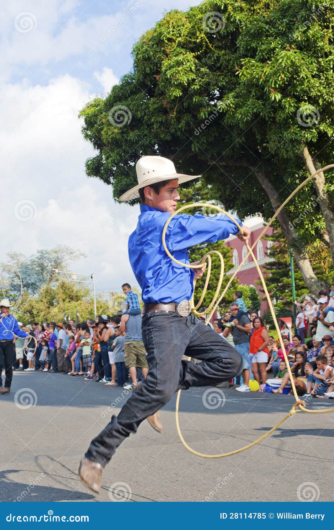 Rope Tricks editorial image. Image of cowboy, jump, tradition - 28114785