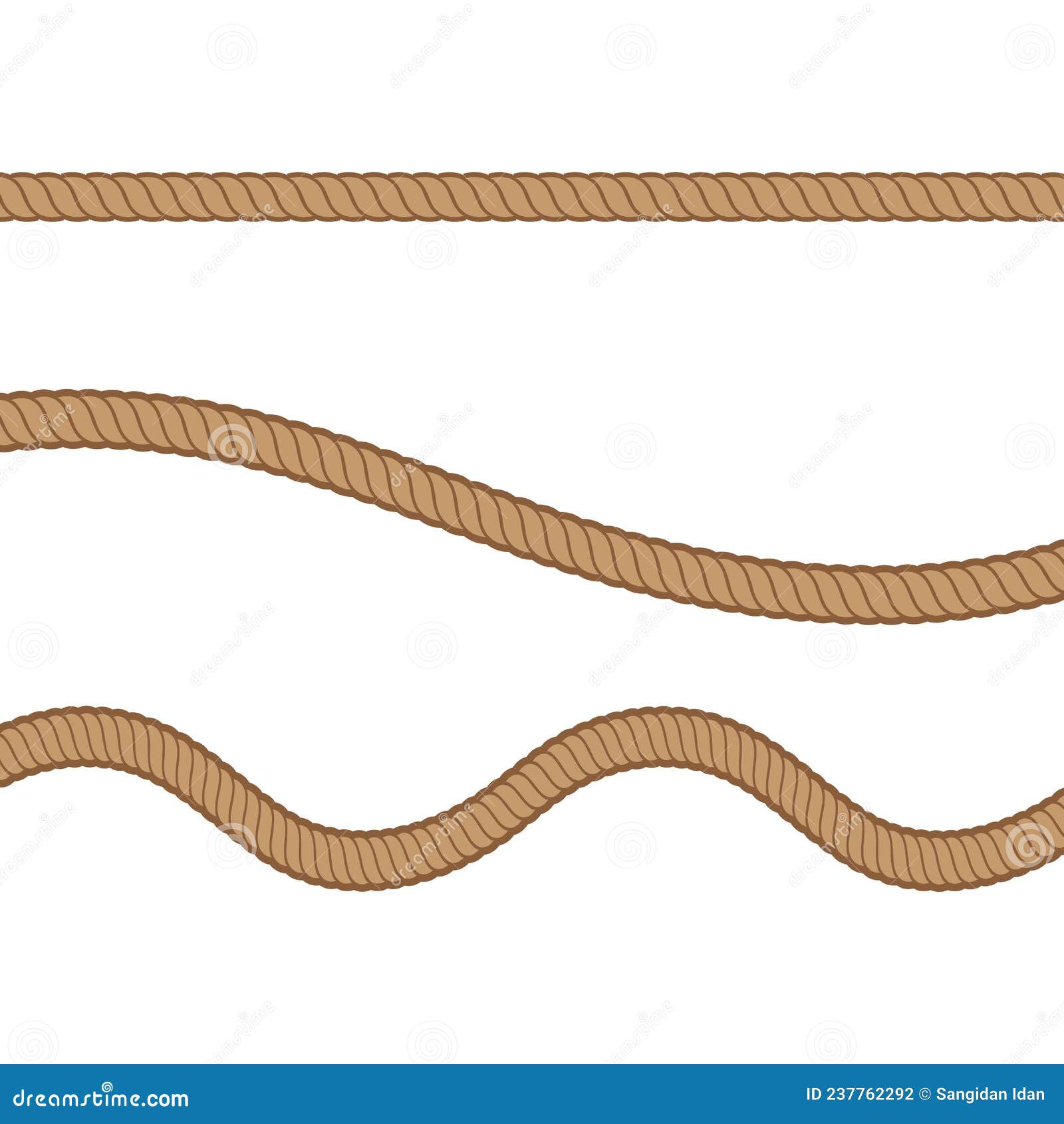 Rope Vector Illustration Design Stock Vector - Illustration of shape ...