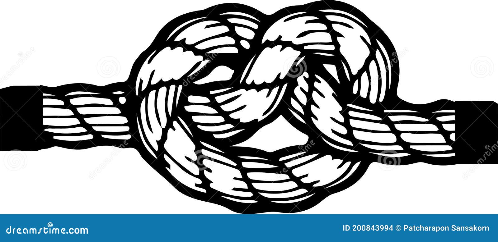 Rope Vector Illustration Isolated on Background Stock Illustration ...