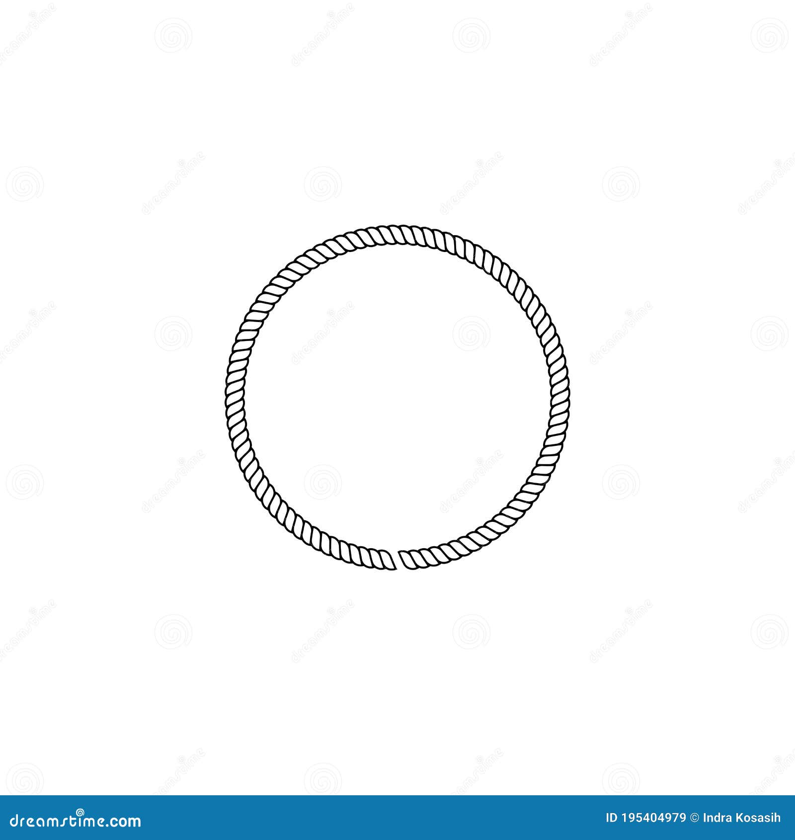 Rope Vector Illustration Template Concept Stock Vector - Illustration ...
