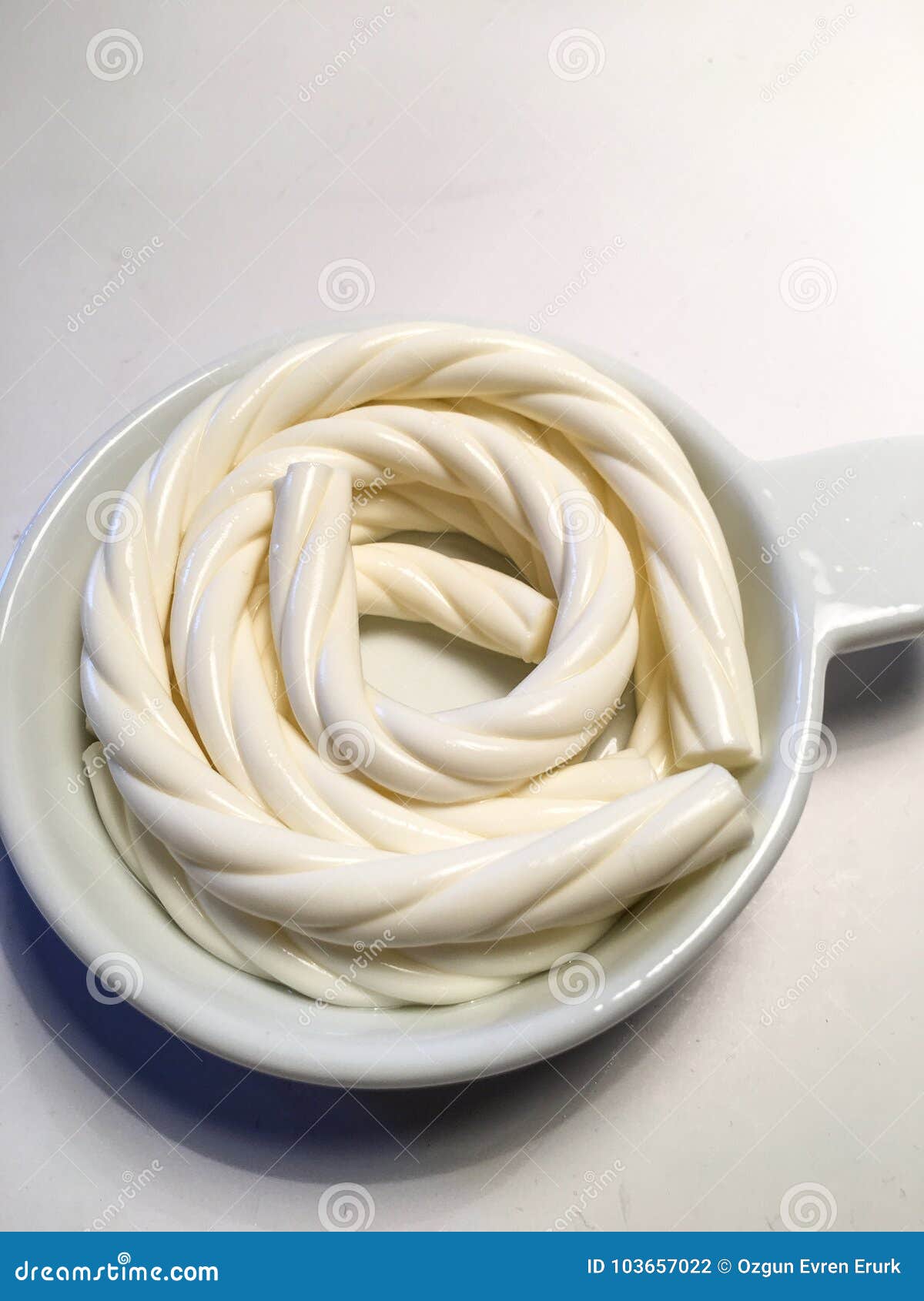 Rope white cheese stock photo. Image of healthy, beach - 103657022