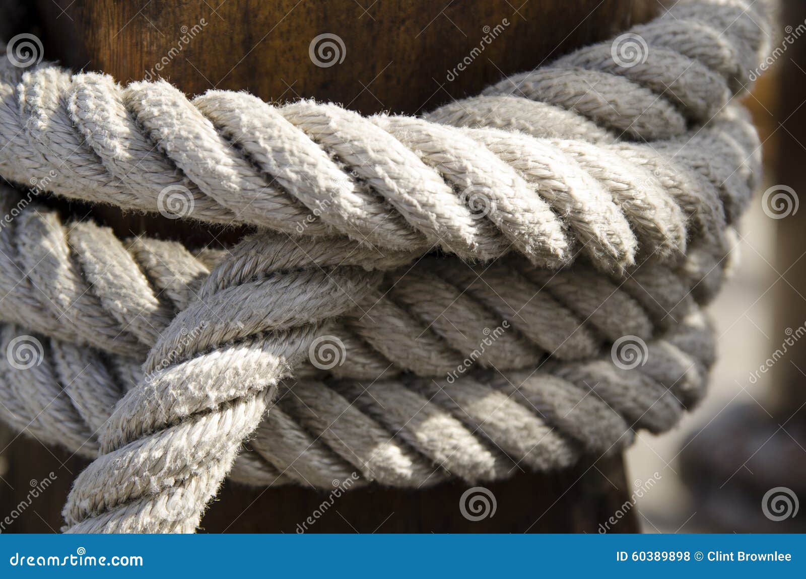 Rope wrapped around mast stock photo. Image of rigging - 60389898