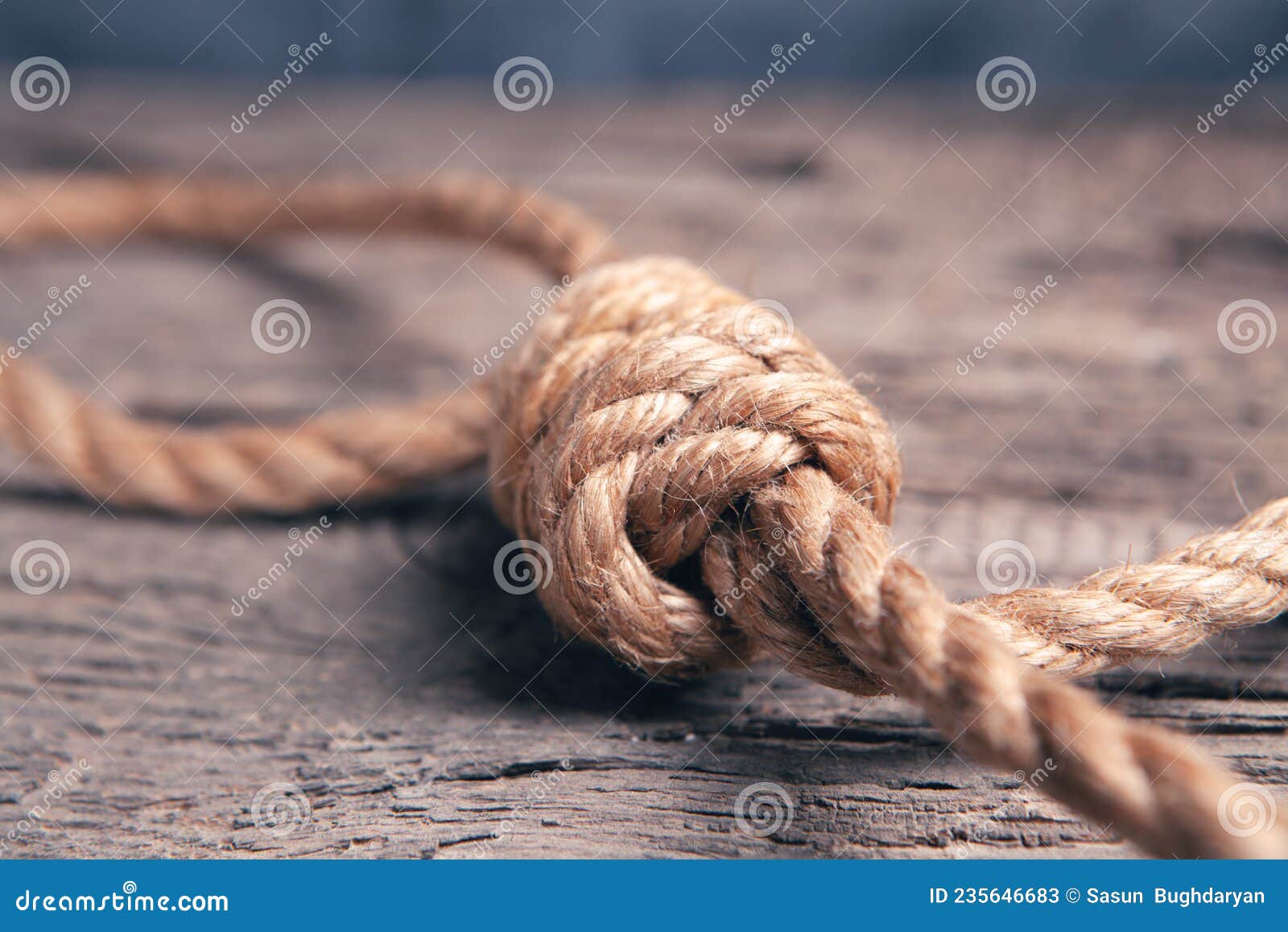 The Rope is Wrapped in a Loop Stock Image - Image of bobbin, bundle ...