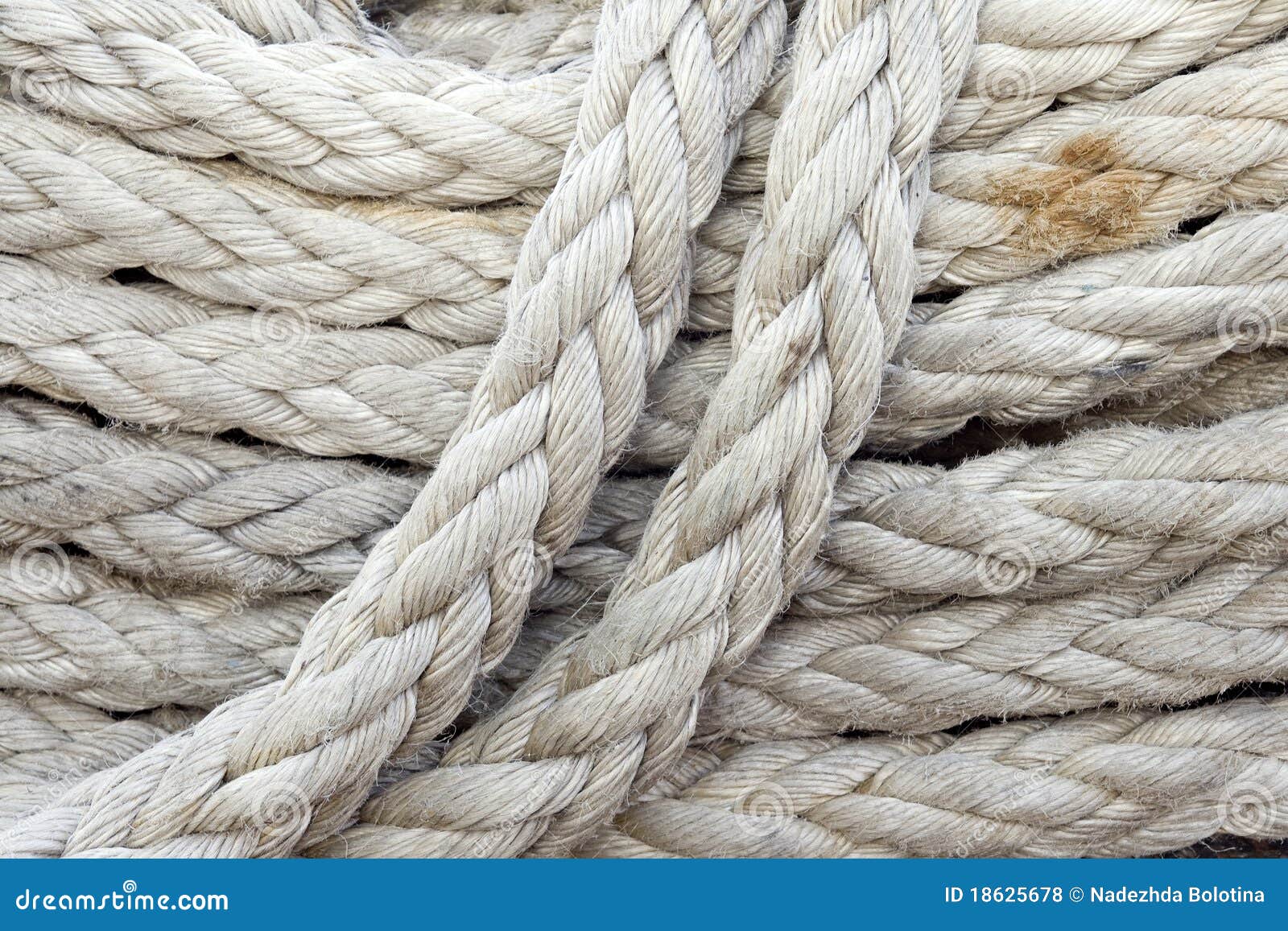 Spool Of Ropes Scattered On White Background. Messy Spool Ropes. Object ...
