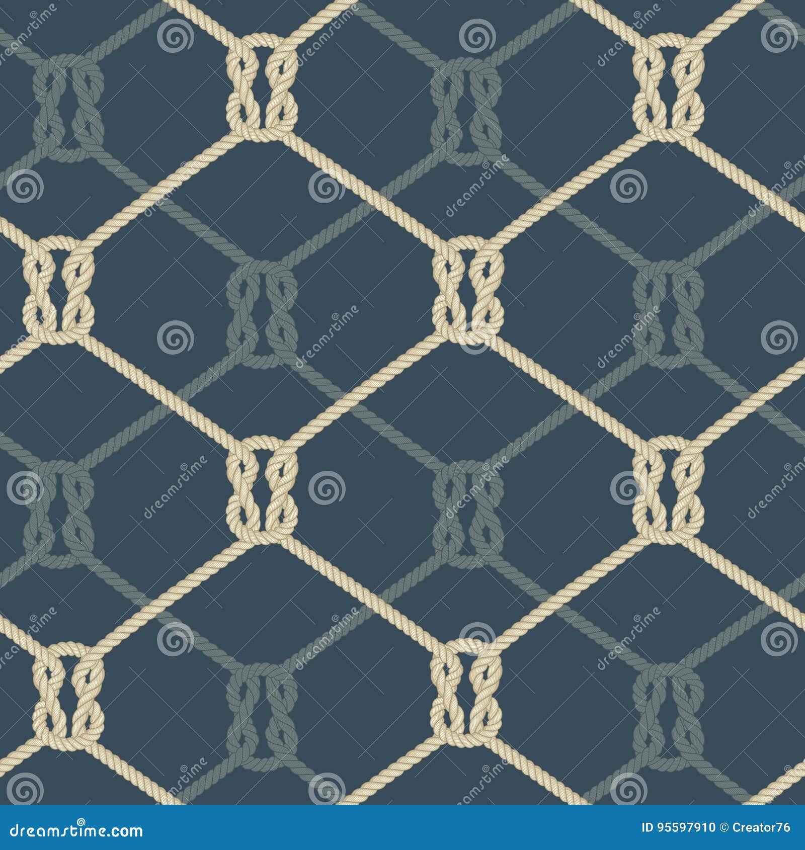 Ropes background blue stock vector. Illustration of cable - 95597910