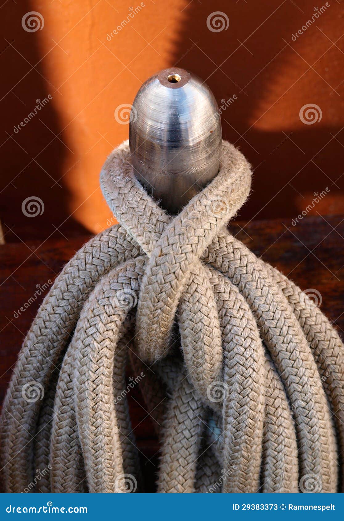 Ropes On Belaying Pin Royalty-Free Stock Photography | CartoonDealer ...