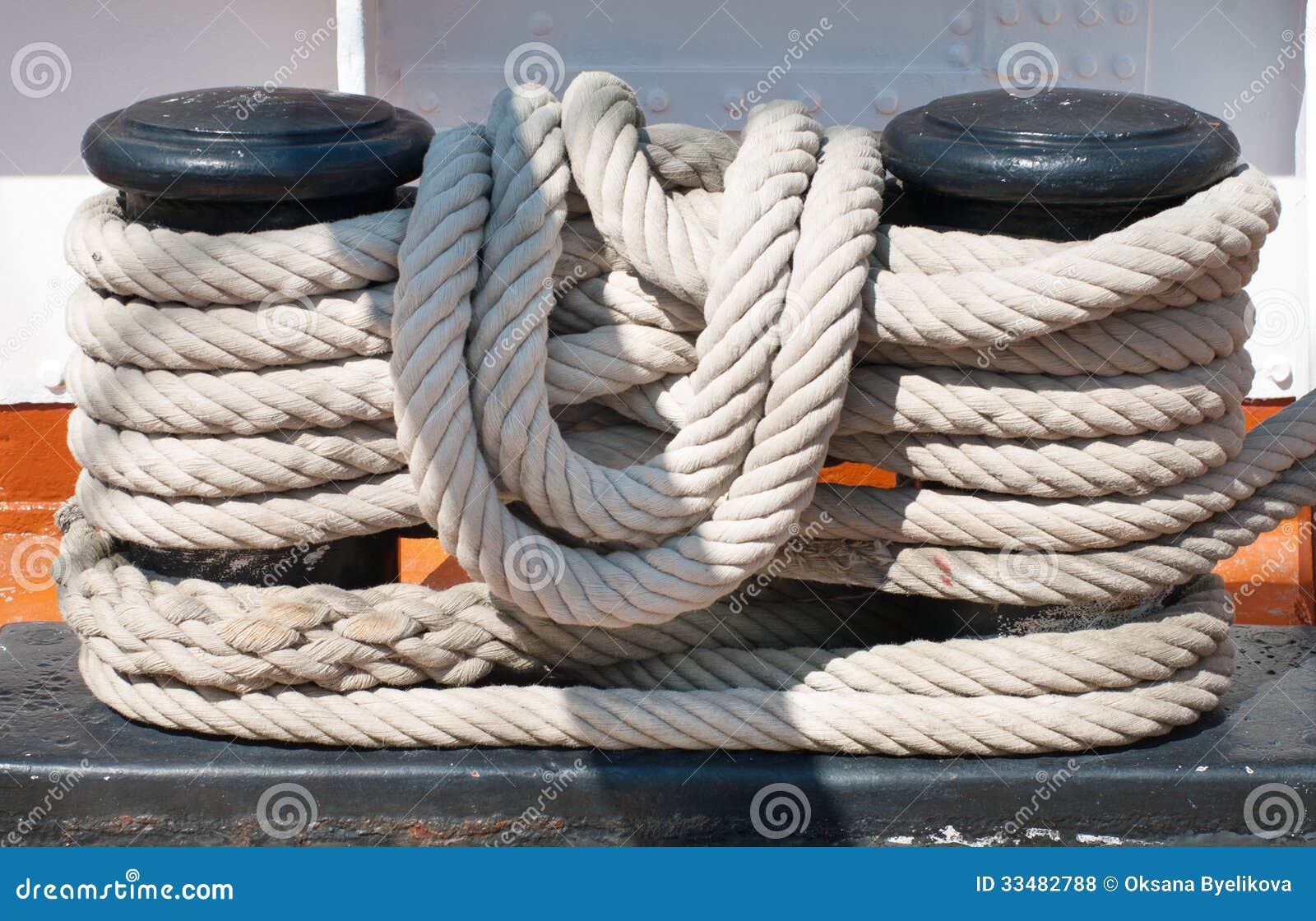 Ropes on a sailboat stock photo. Image of security, mast - 33482788