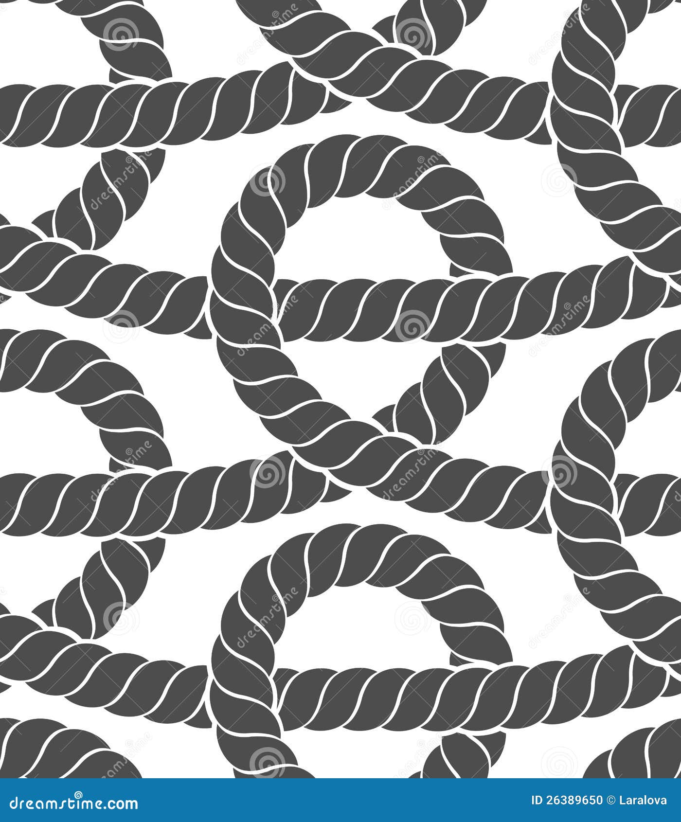 Ropes seamless pattern stock vector. Illustration of repeat - 26389650