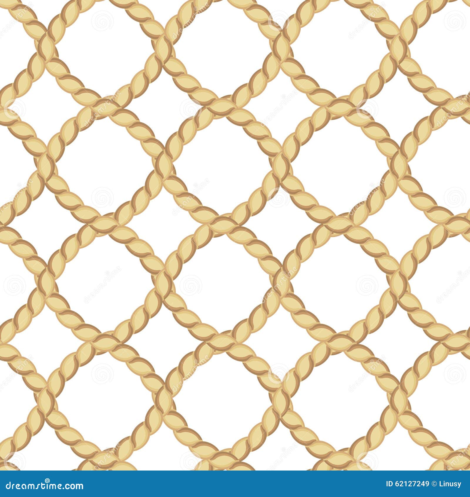 Ropes seamless pattern stock vector. Illustration of boat - 62127249