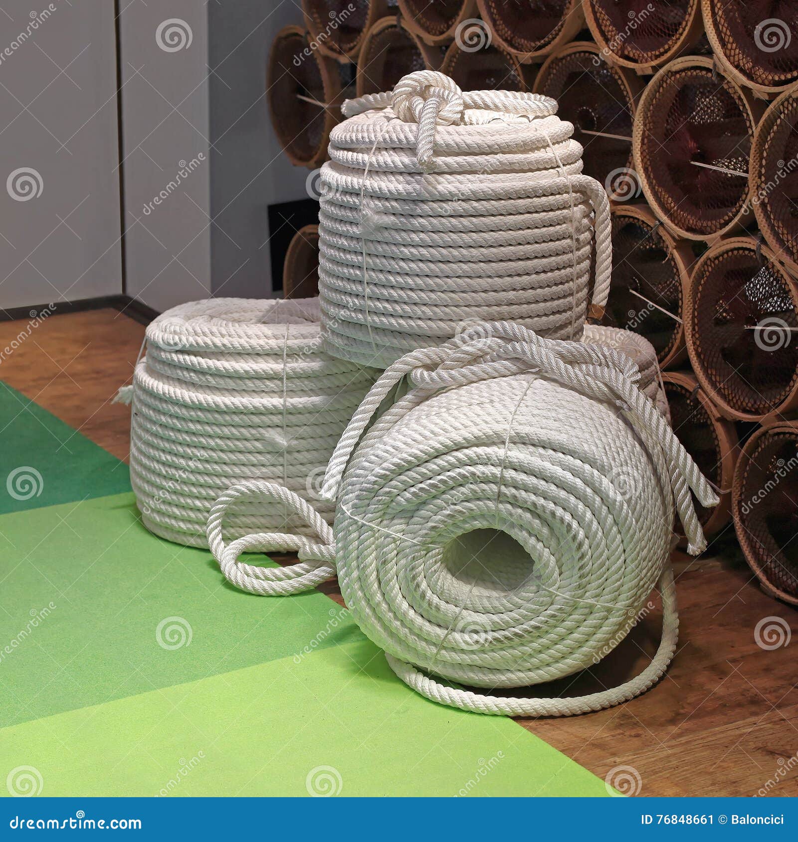 Ropes stock image. Image of thick, strands, fiber, ropes - 76848661