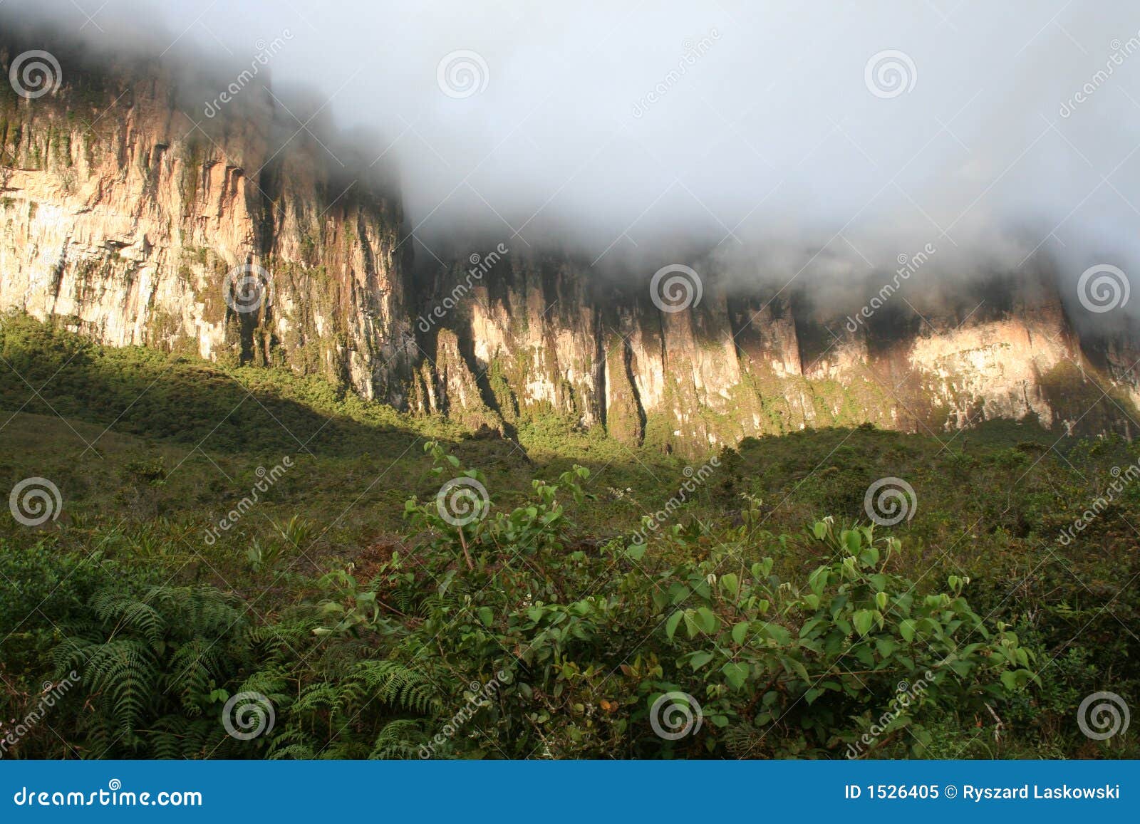 Roraima tepui stock image. Image of venezuela, conan, tepui - 1526405