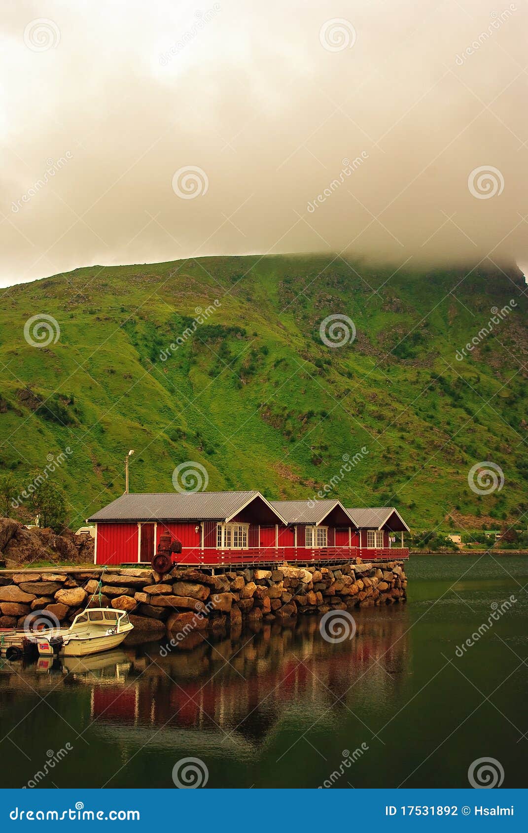 Rorbus stock photo. Image of norway, clouds, lofoten - 17531892