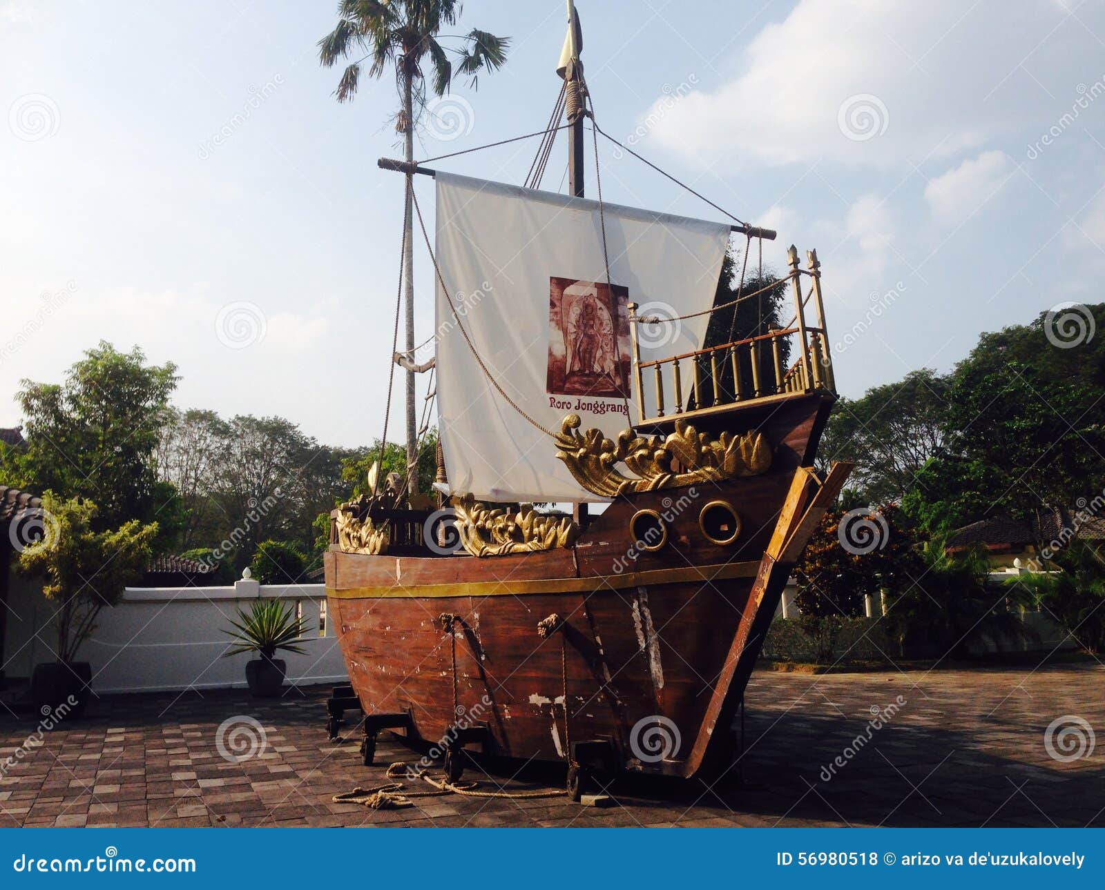 Roro jonggrang editorial stock photo. Image of indonesia - 56980518