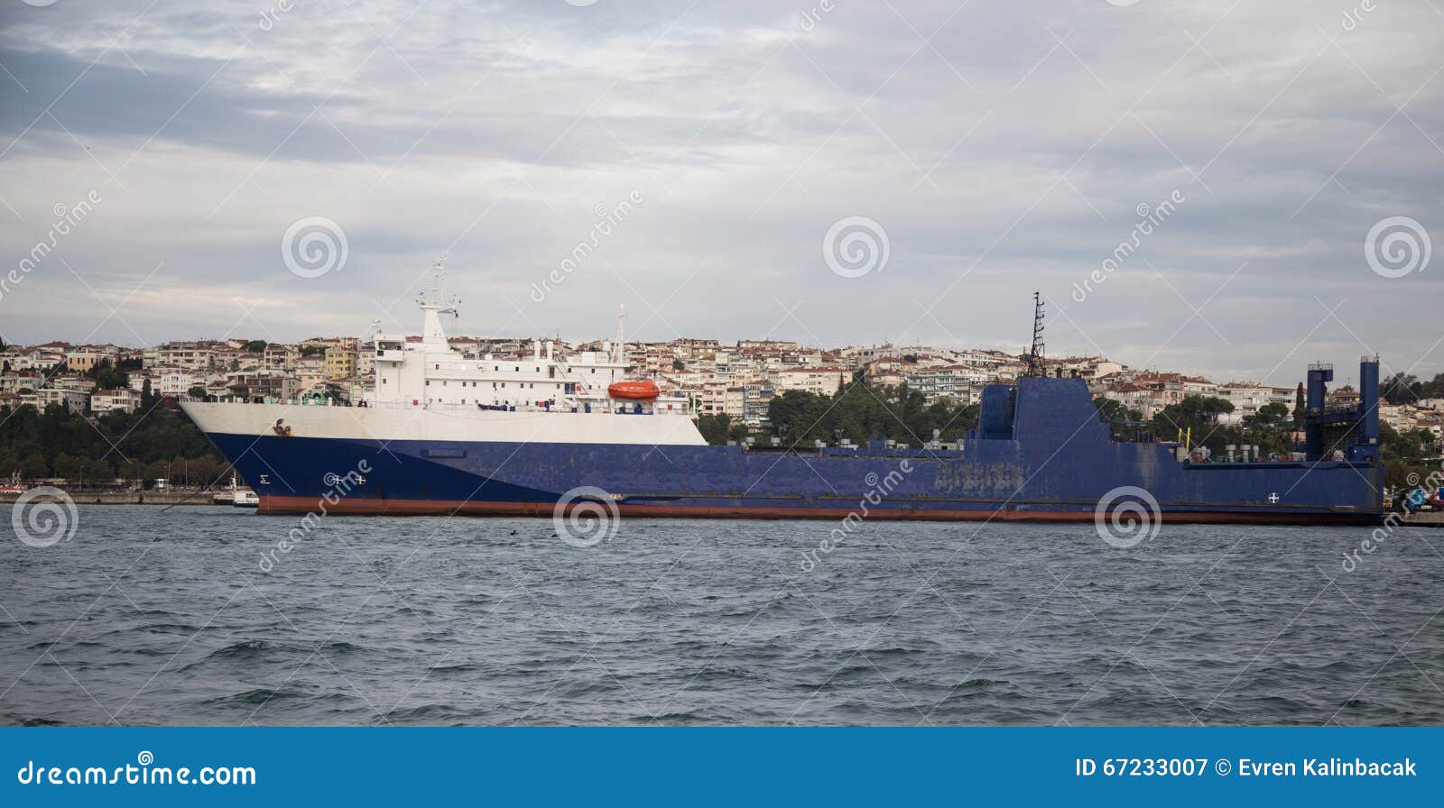 Roro Ship stock image. Image of industry, terminal, large - 67233007