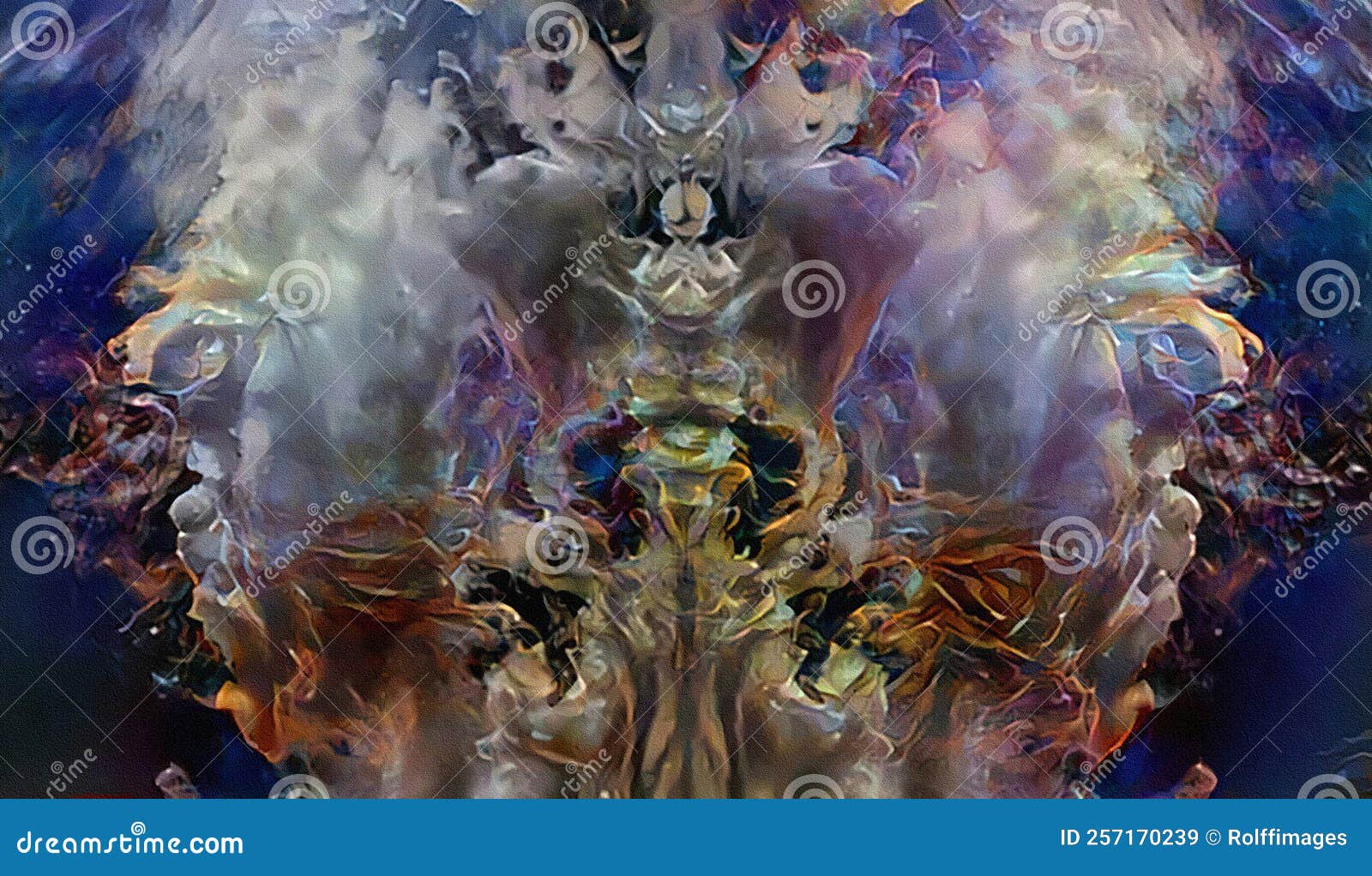 Rorschach Inkblot Test stock illustration. Illustration of graphic ...