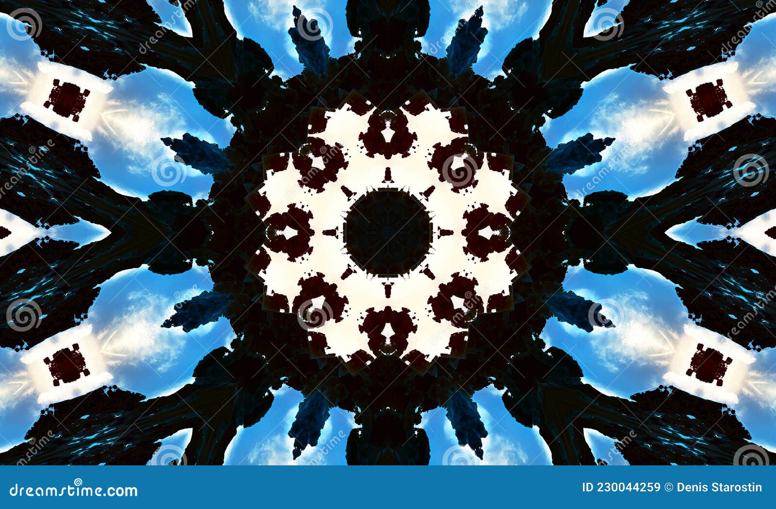 Rorschach Inkblot Test Kaleidoscope. Psycho Diagnostic Inkblot Test ...