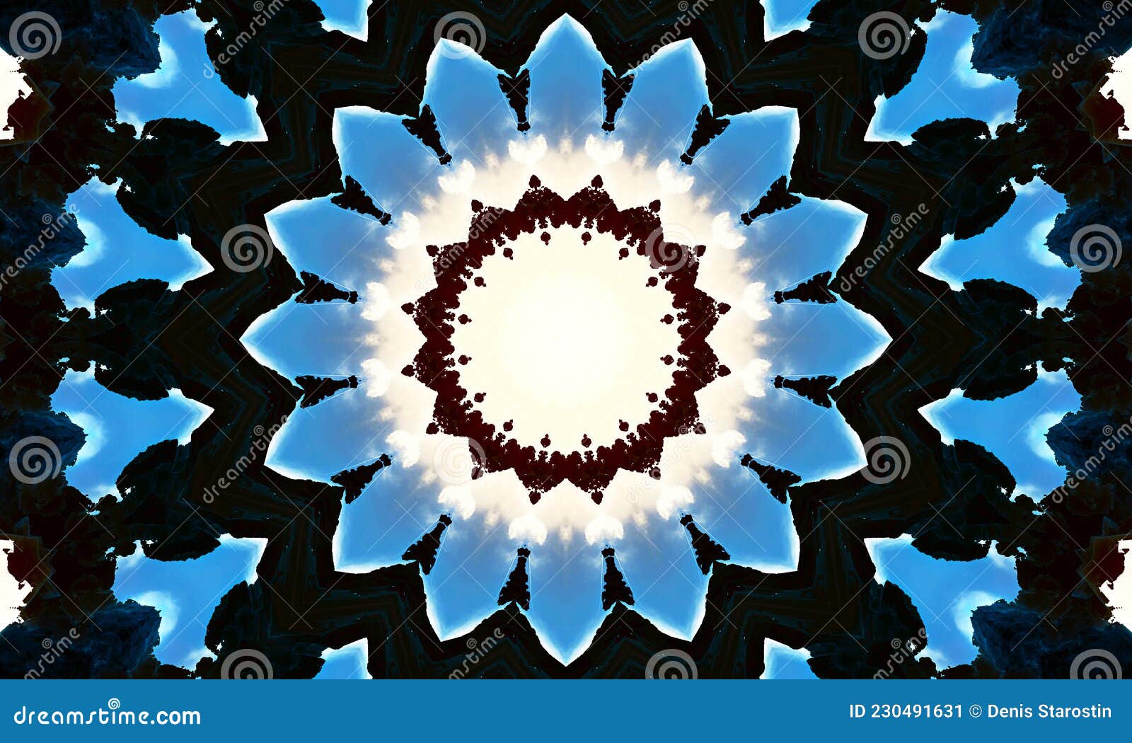 Rorschach Inkblot Test Kaleidoscope. Psycho Diagnostic Inkblot Test ...