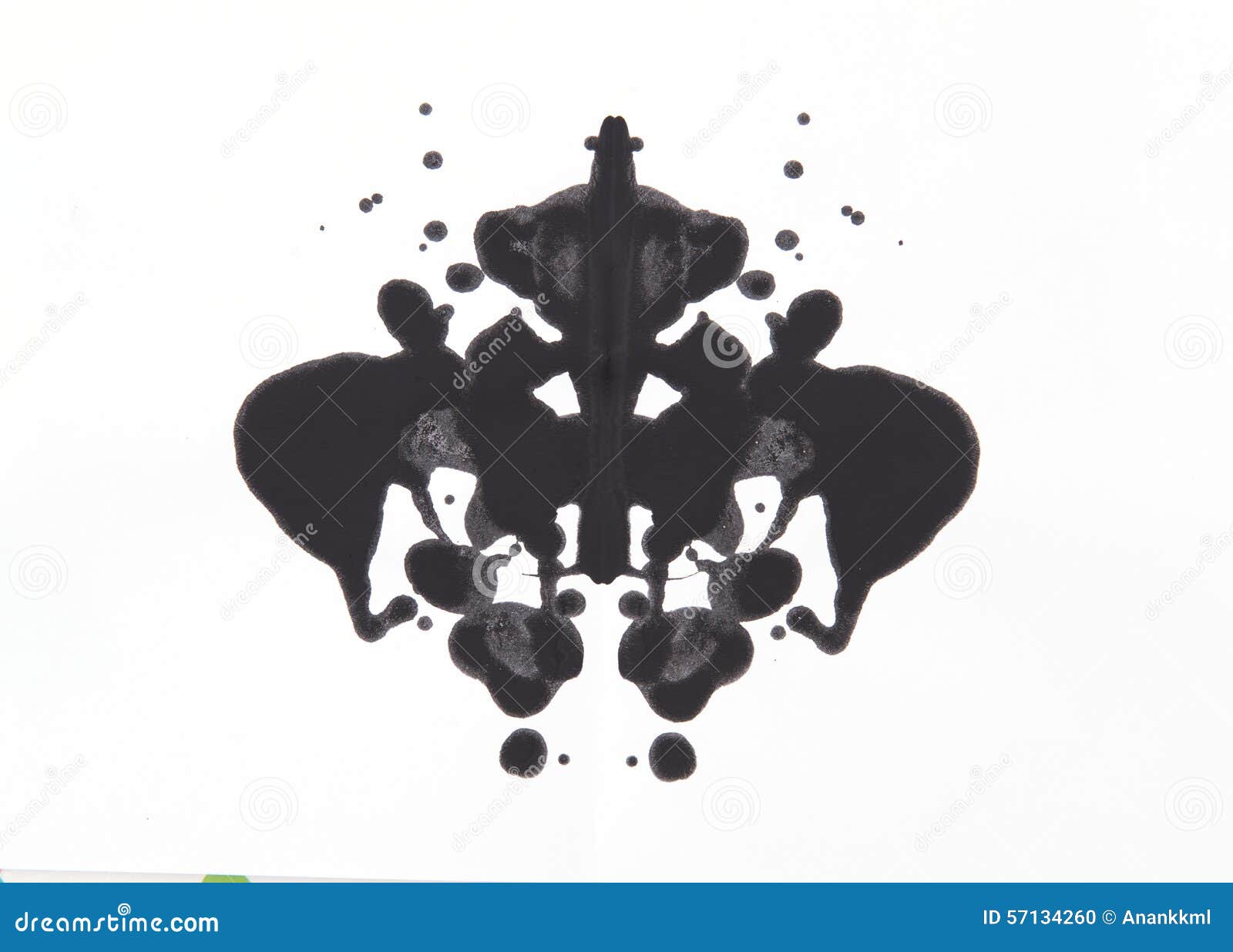 Rorschach test stock photo. Image of test, evaluation - 57134260