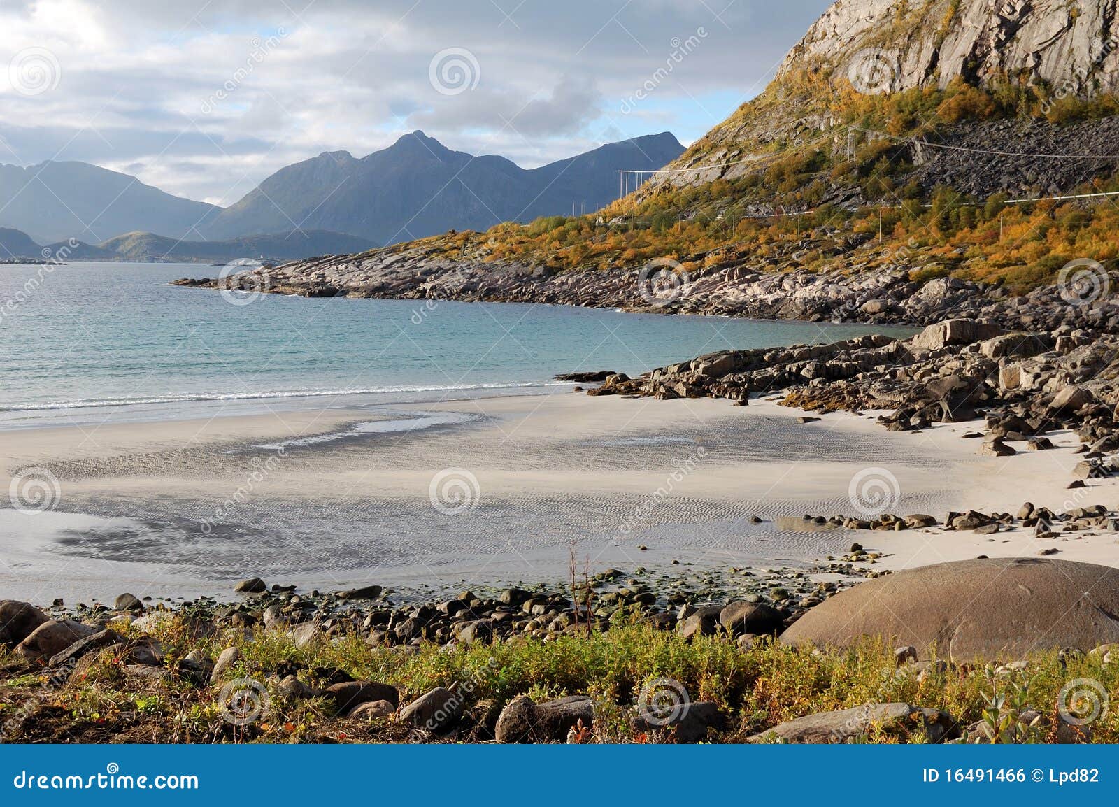 Rorvik beach stock photo. Image of beach, island, scandinavia - 16491466