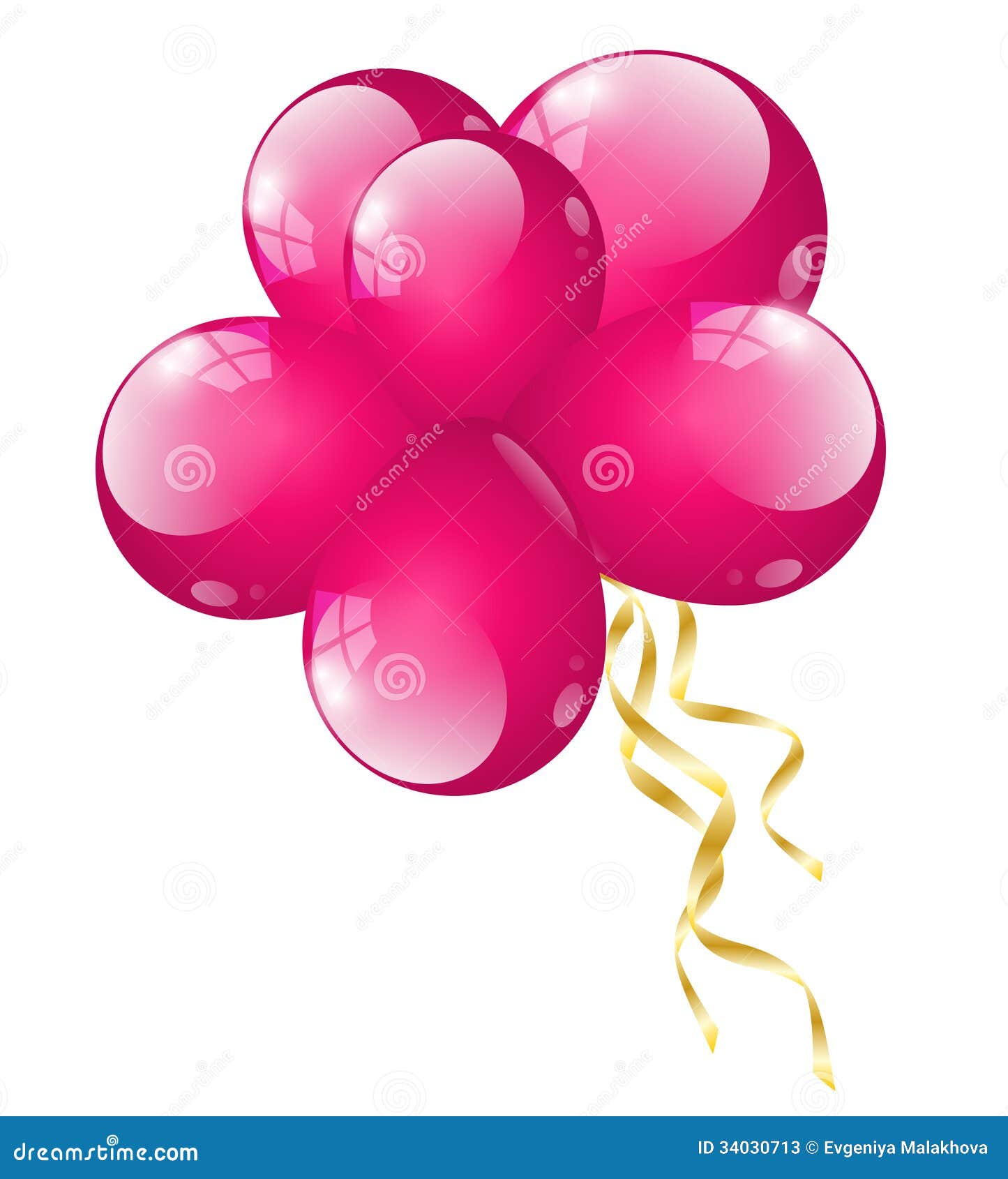 Rosa ballonger vektor illustrationer. Illustration av illustration ...