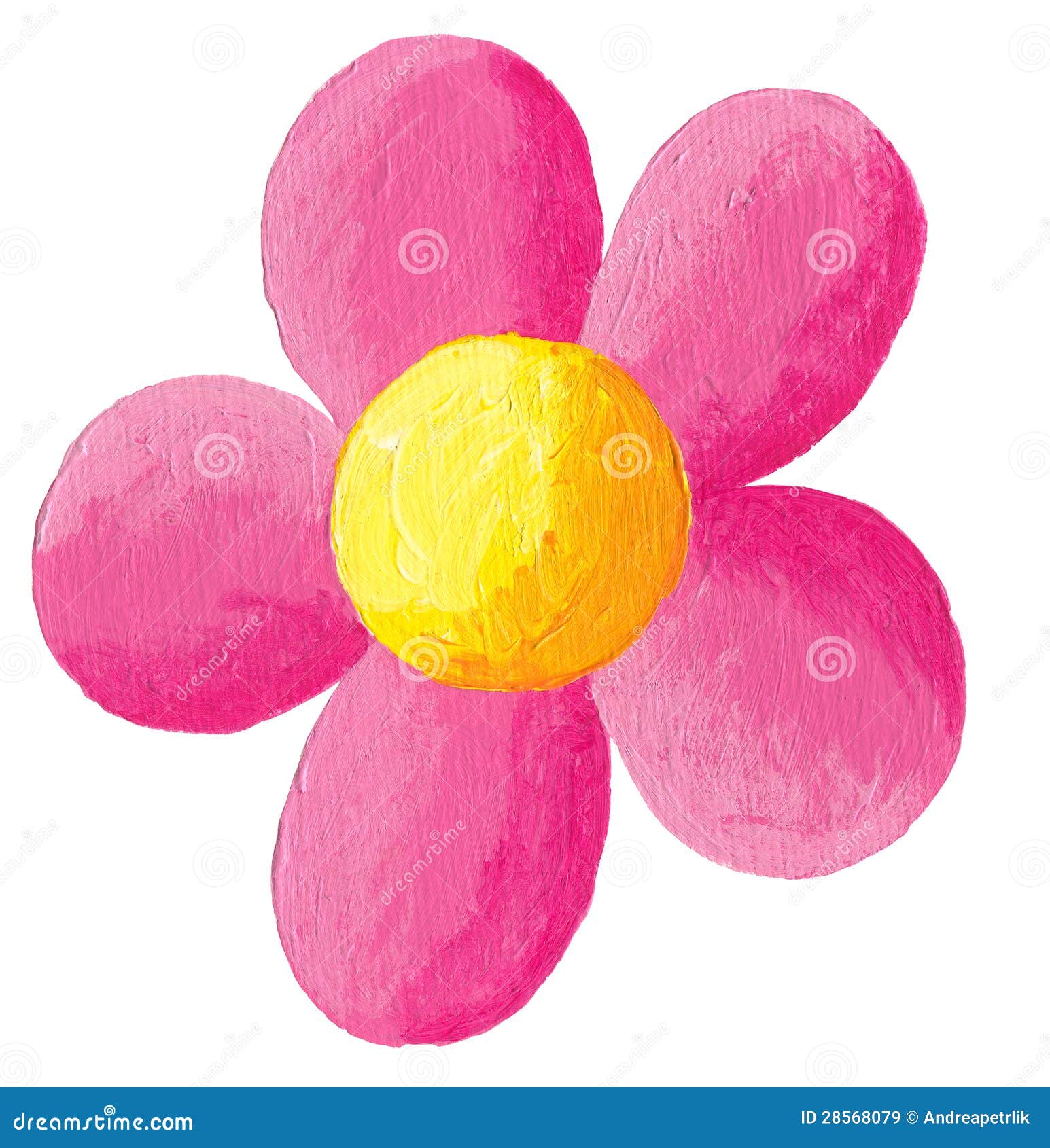 Rosa Blume stock abbildung. Illustration von botanik - 28568079