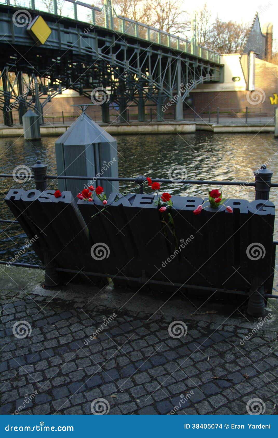Rosa Luxemburg Memorial, Berlin, Germany Editorial Stock Image - Image ...