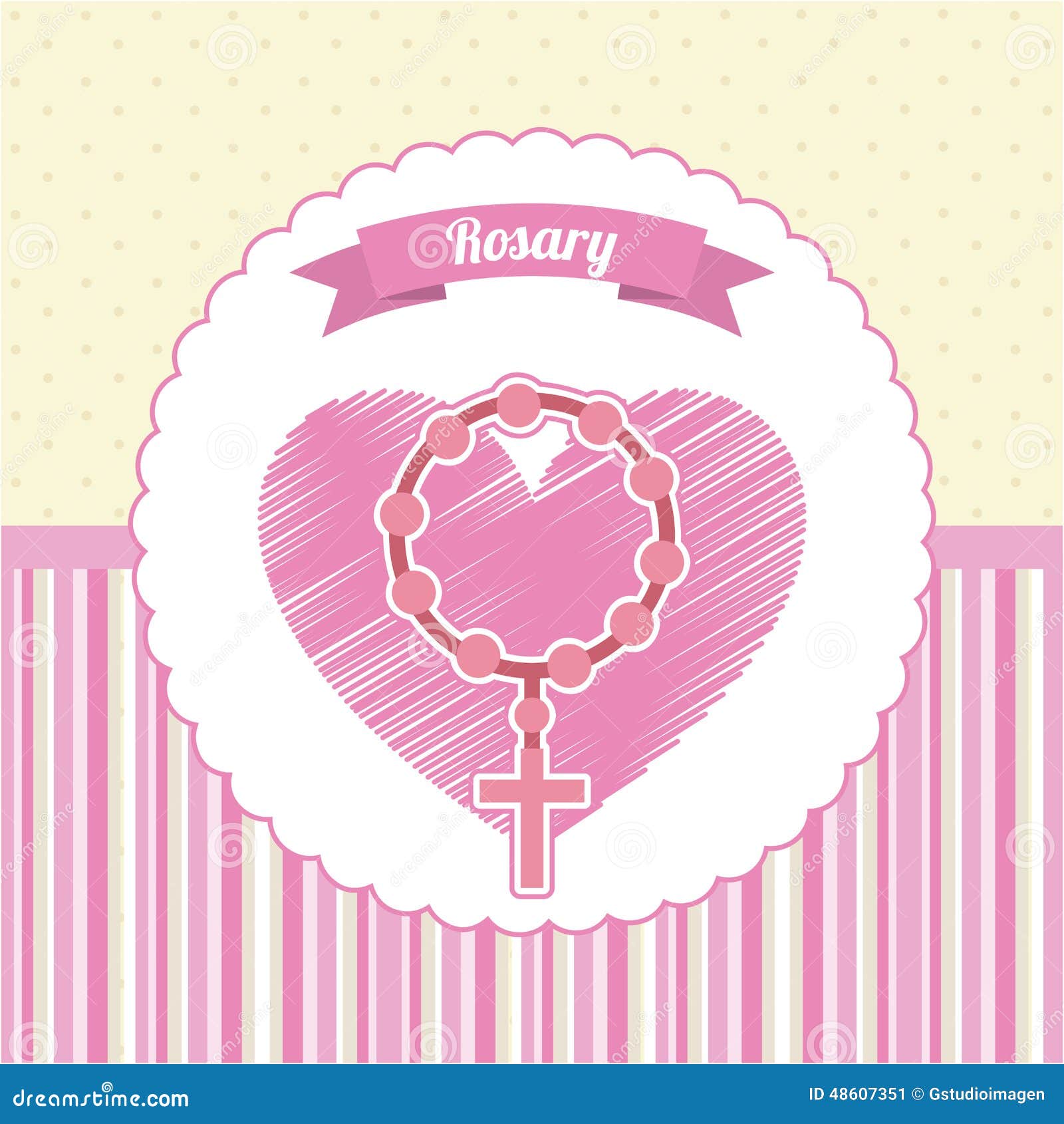 Rosary icon stock illustration. Illustration of shape - 48607351