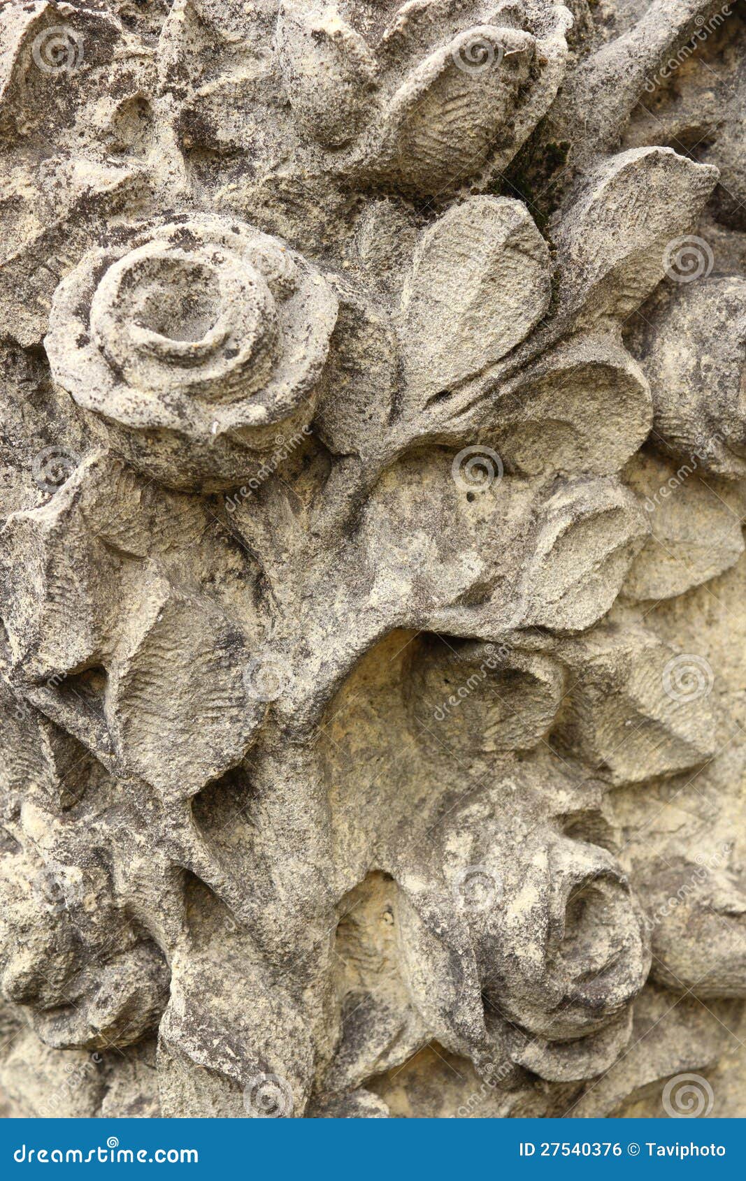 Rosas talladas en piedra foto de archivo. Imagen de tallado - 27540376