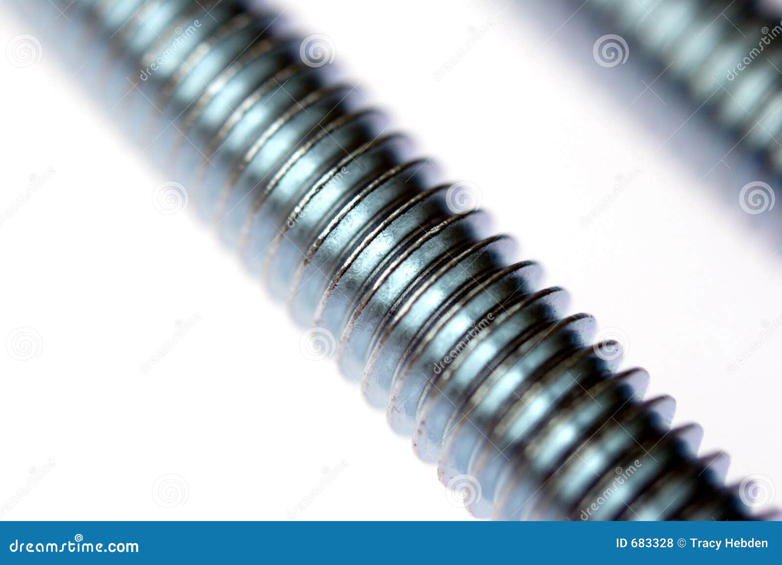 Rosca de tornillo foto de archivo. Imagen de duro, ingeniero - 683328