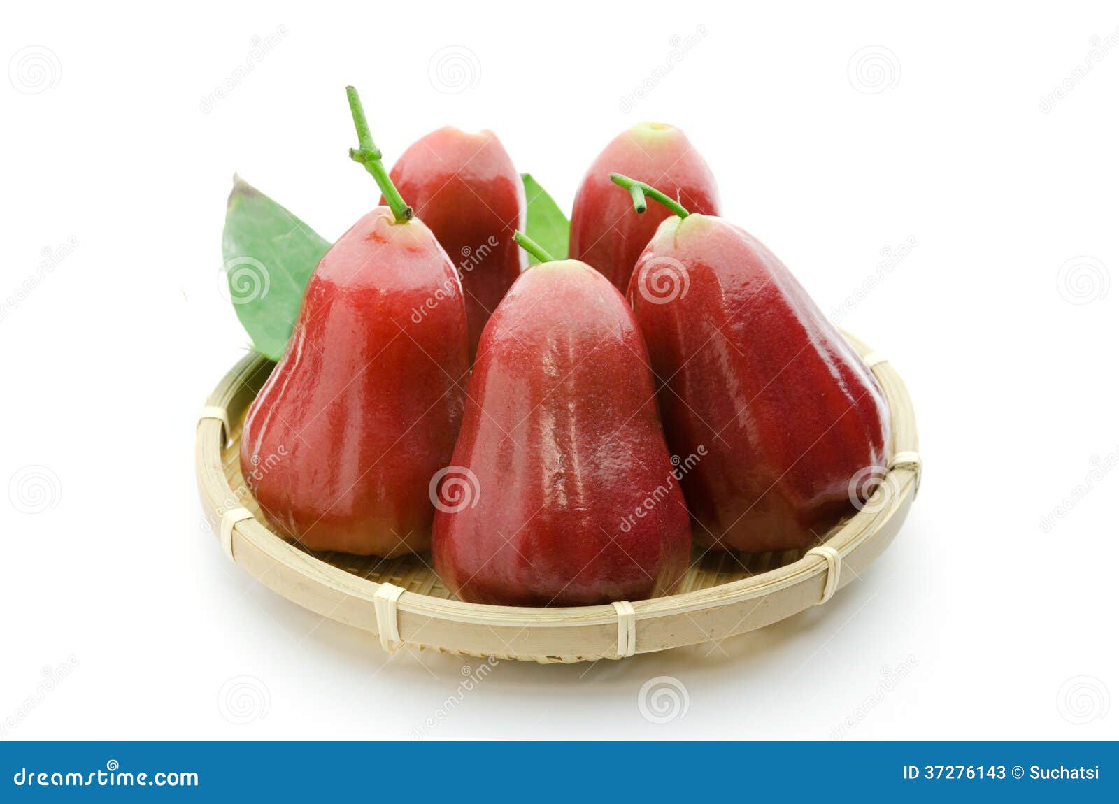 Rose apple isolated stock image. Image of food, water - 37276143