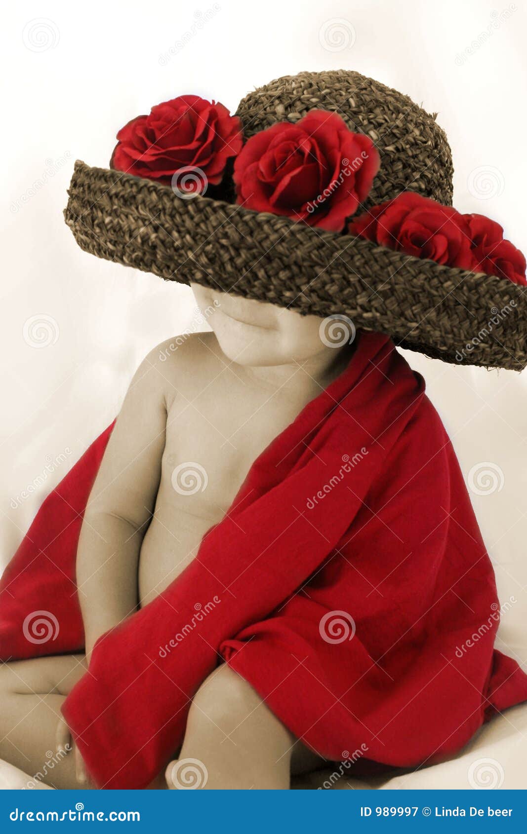 Rose Baby stock image. Image of female, mood, girl, baby - 989997