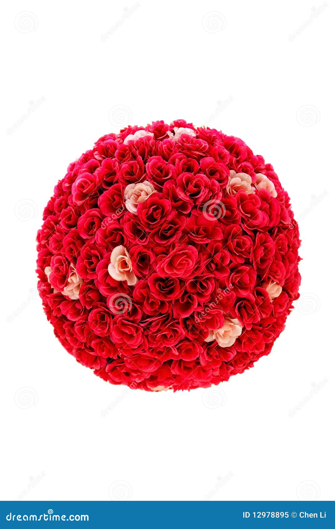 Rose ball stock image. Image of gifts, production, flags - 12978895
