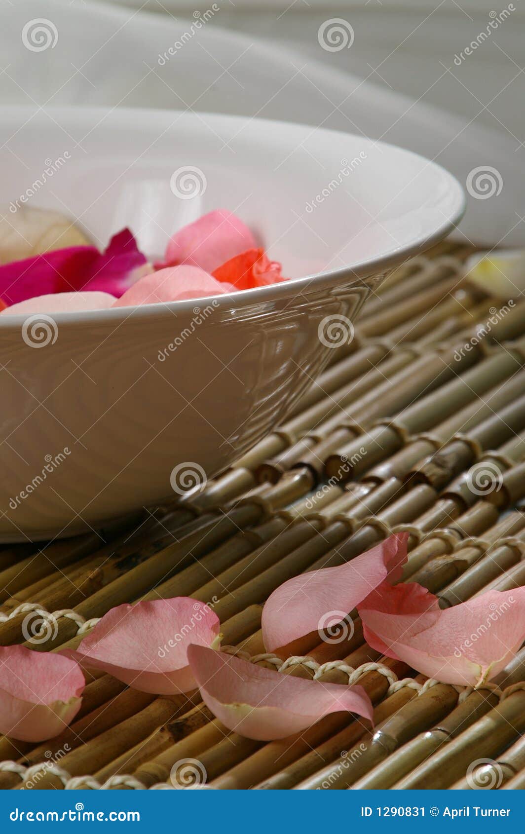 Rose Bath stock image. Image of peace, care, indulge, destress - 1290831