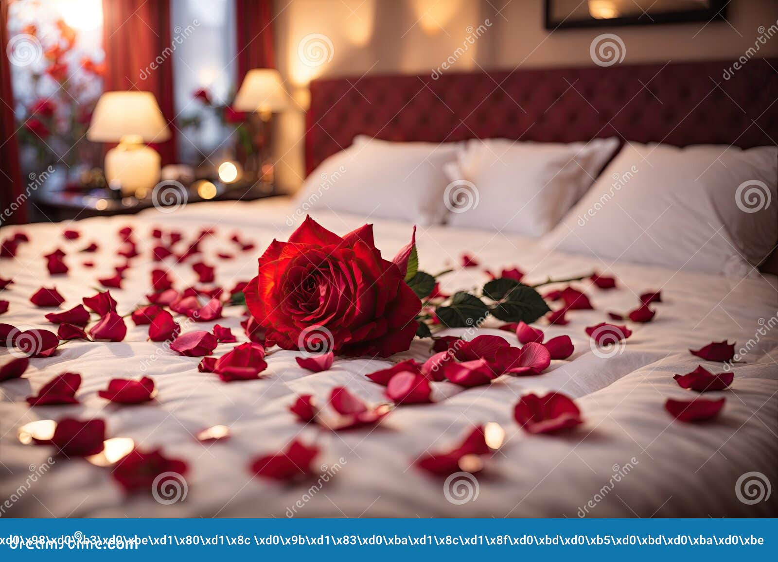Romantic Room With Roses