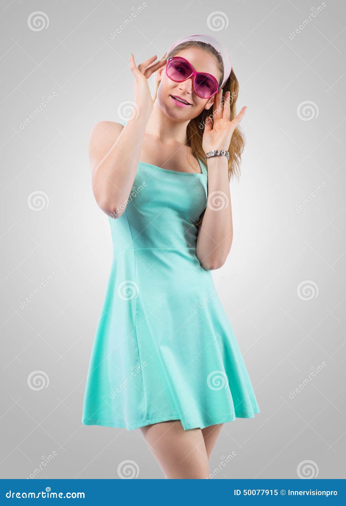 Rose-coloured spectacles stock image. Image of pinup - 50077915