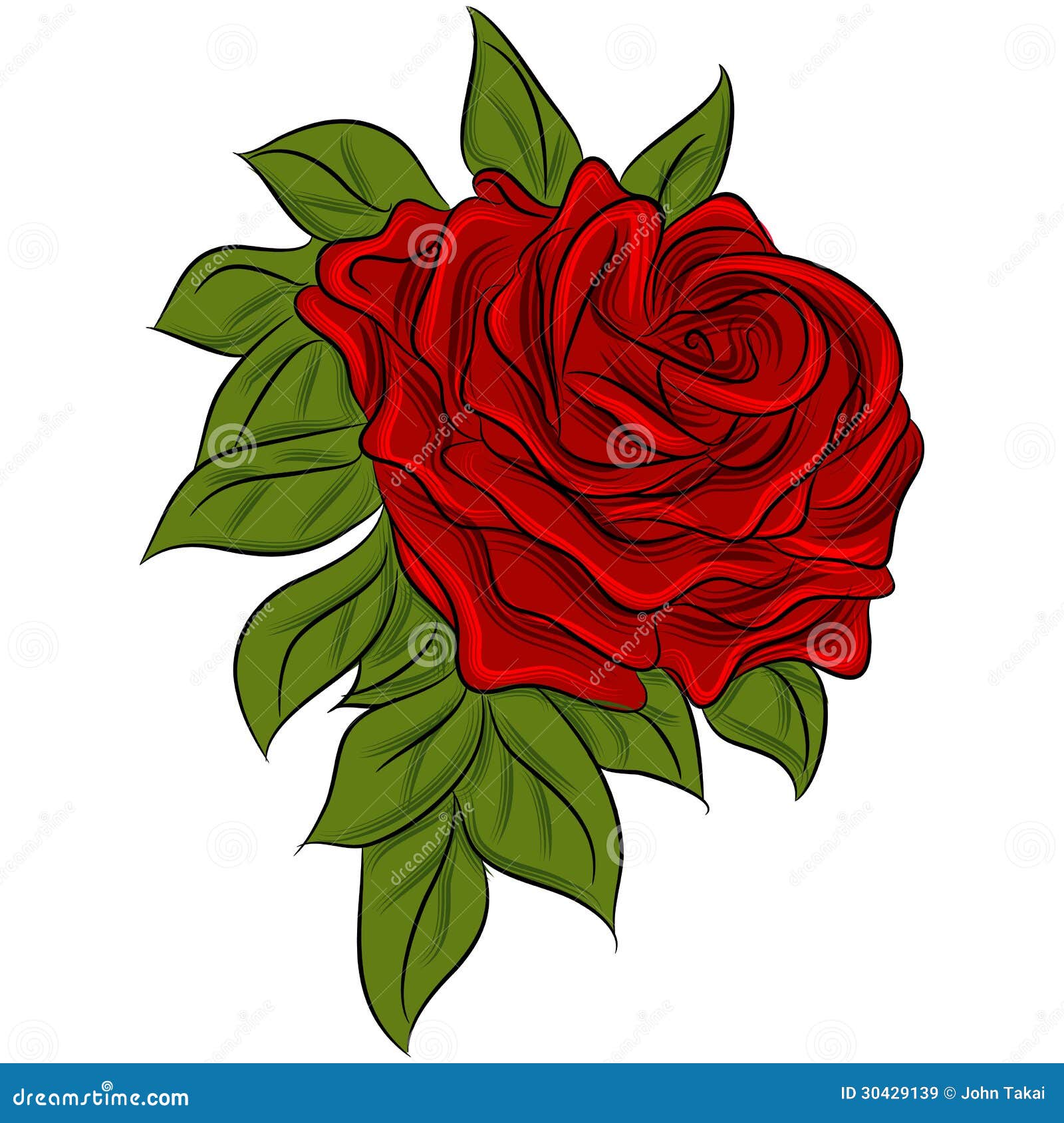 Rose Drawing Tattoo Illustration, Rose Line Drawing , Line Drawing ...