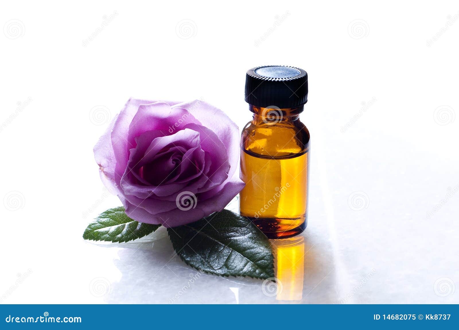 Rose essence oil stock image. Image of medicine, health - 14682075
