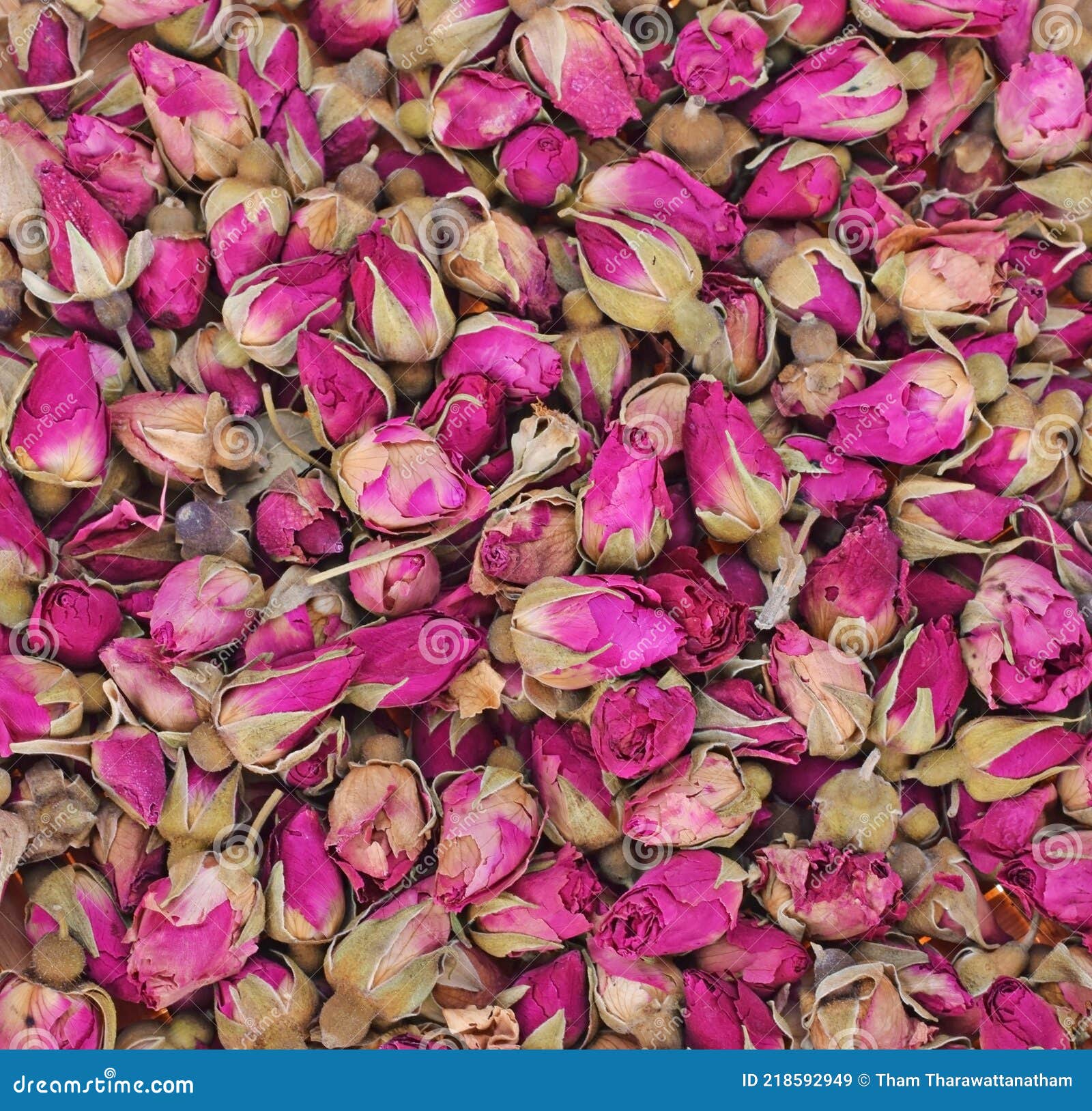Rose Flowers Spice. Isolated on Background Stock Image - Image of heap ...