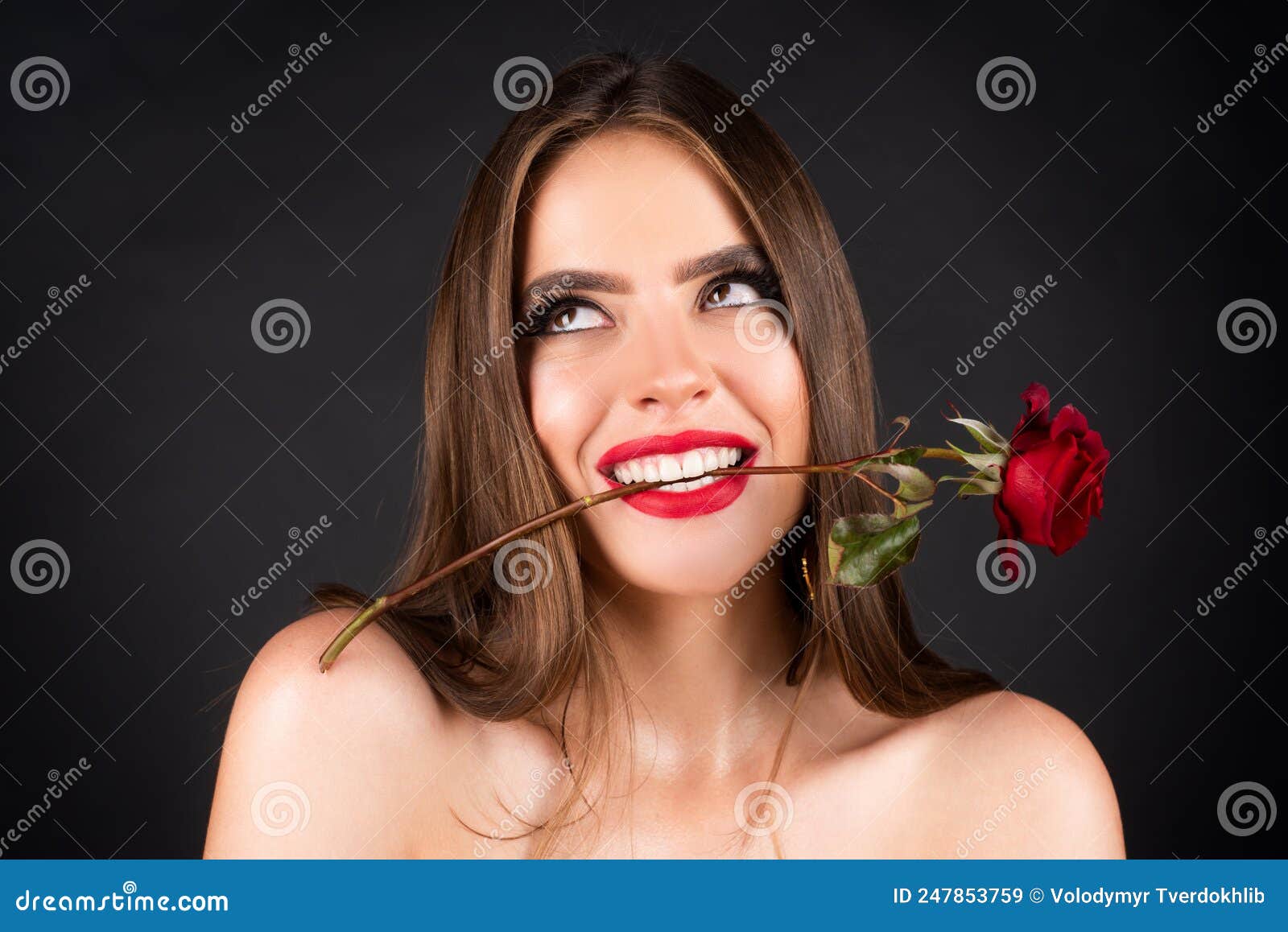 Womans Mouth Wide Open With Red Lipstick. Stock Image | CartoonDealer ... Womans Mouth Wide Open With Red Lipstick. Stock Image | CartoonDealer ...