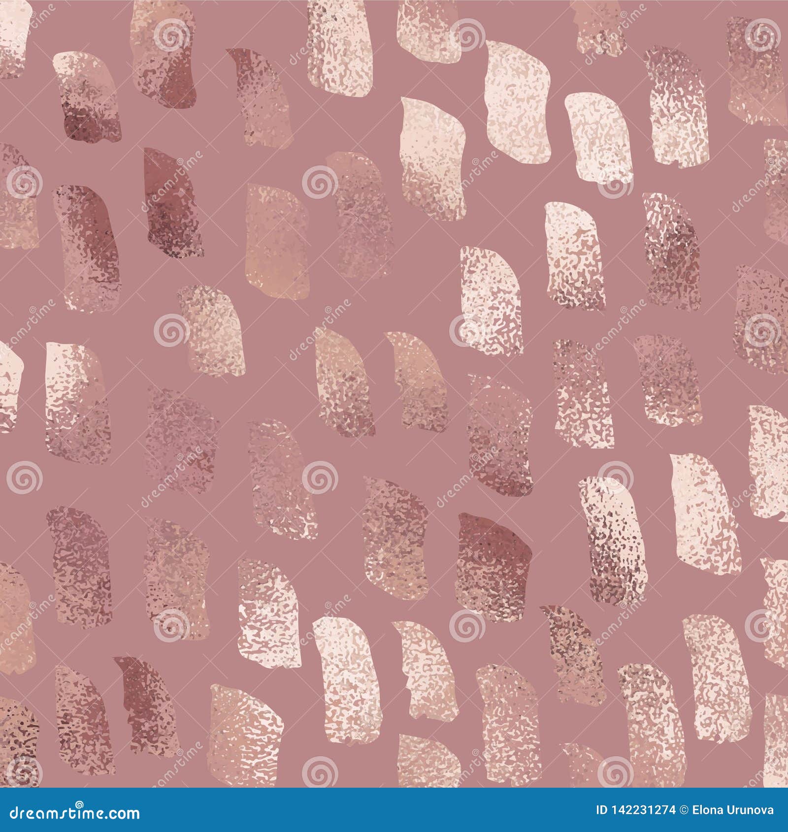 Rose Gold. Luxurious Vector Texture with an Abstract Pattern and ...