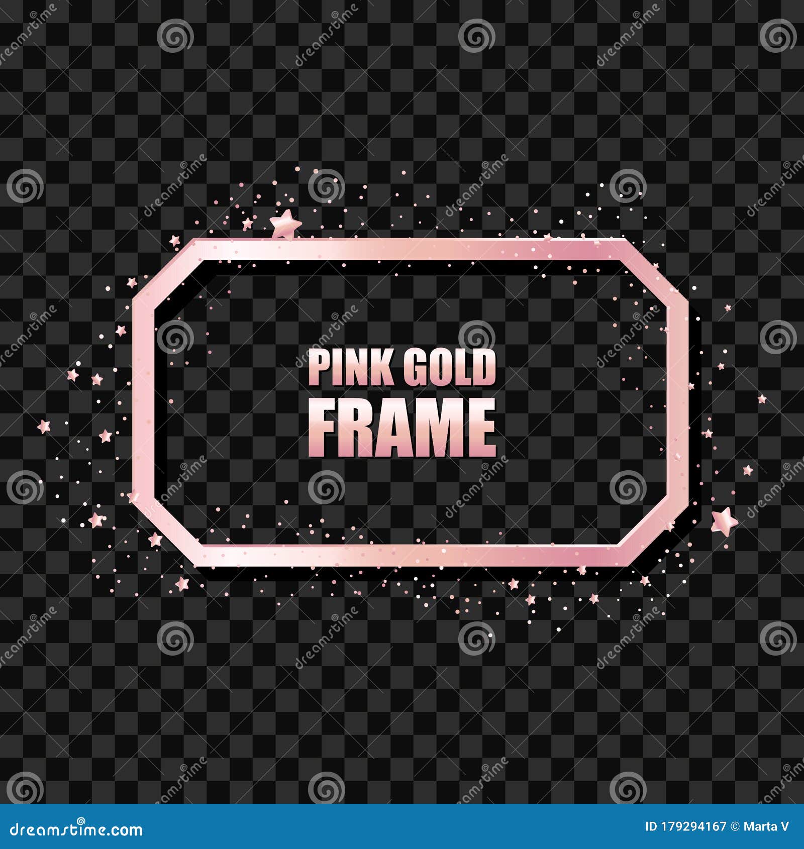 Realistic Rectangular Red Frame Template, Frame On The Wall Mockup With Decorative Borders ...