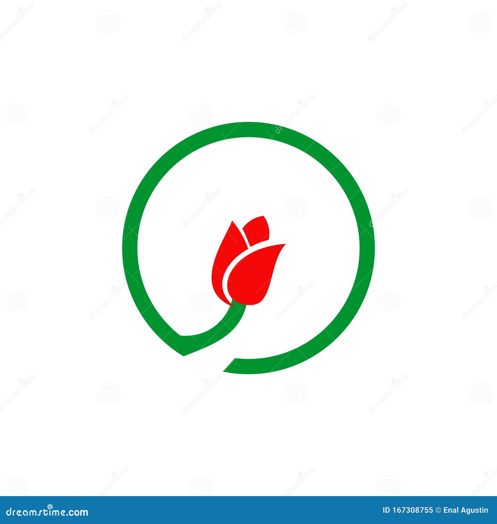 Rose Icon Logo Design Vector Template Stock Vector - Illustration of ...