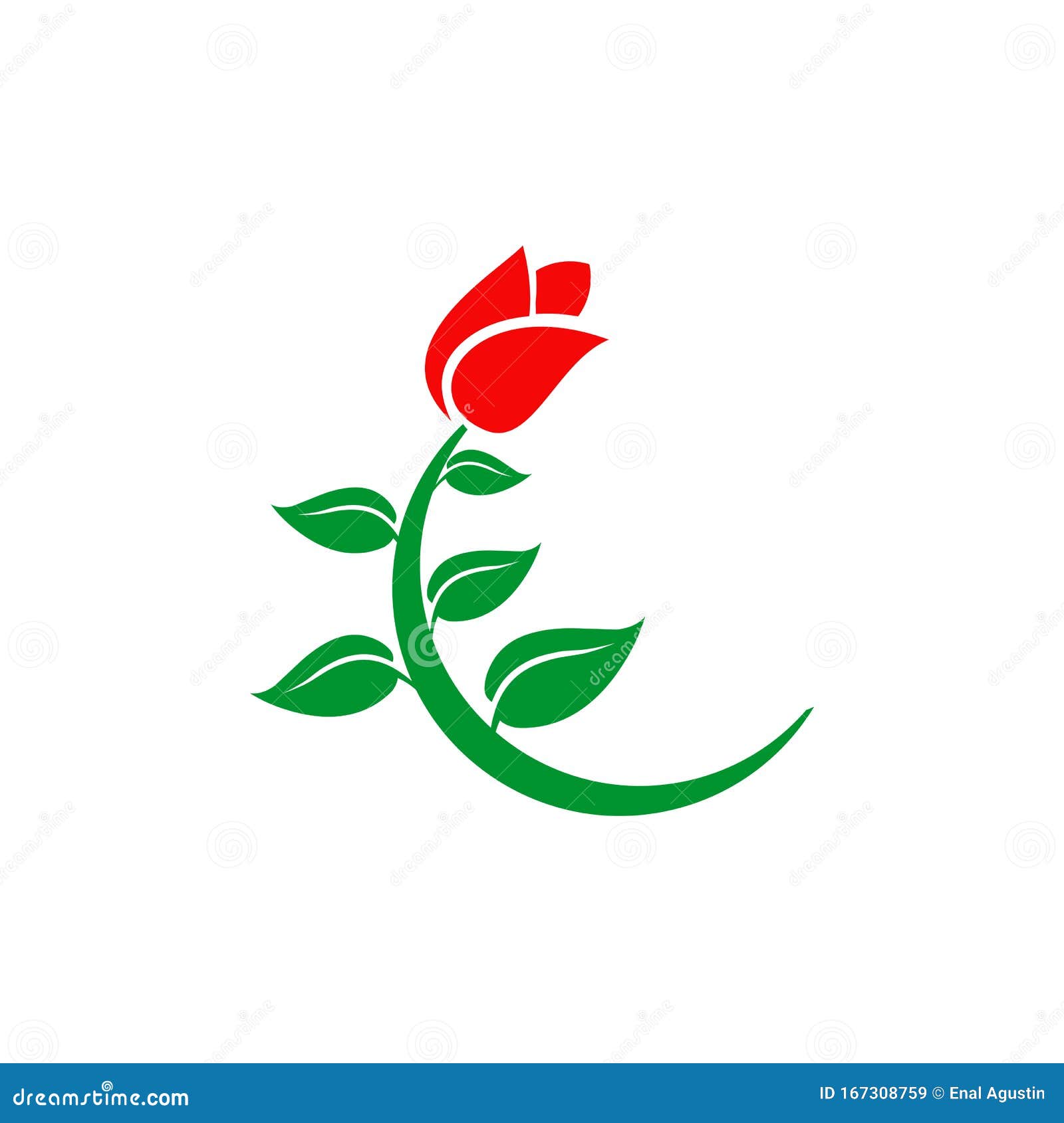 Rose Vector Logo
