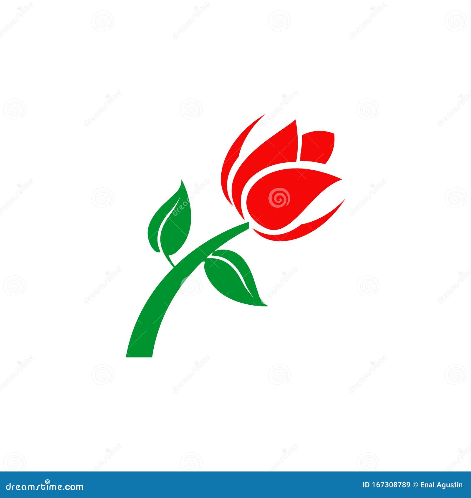 Rose Icon Logo Design Vector Template Stock Vector - Illustration of ...