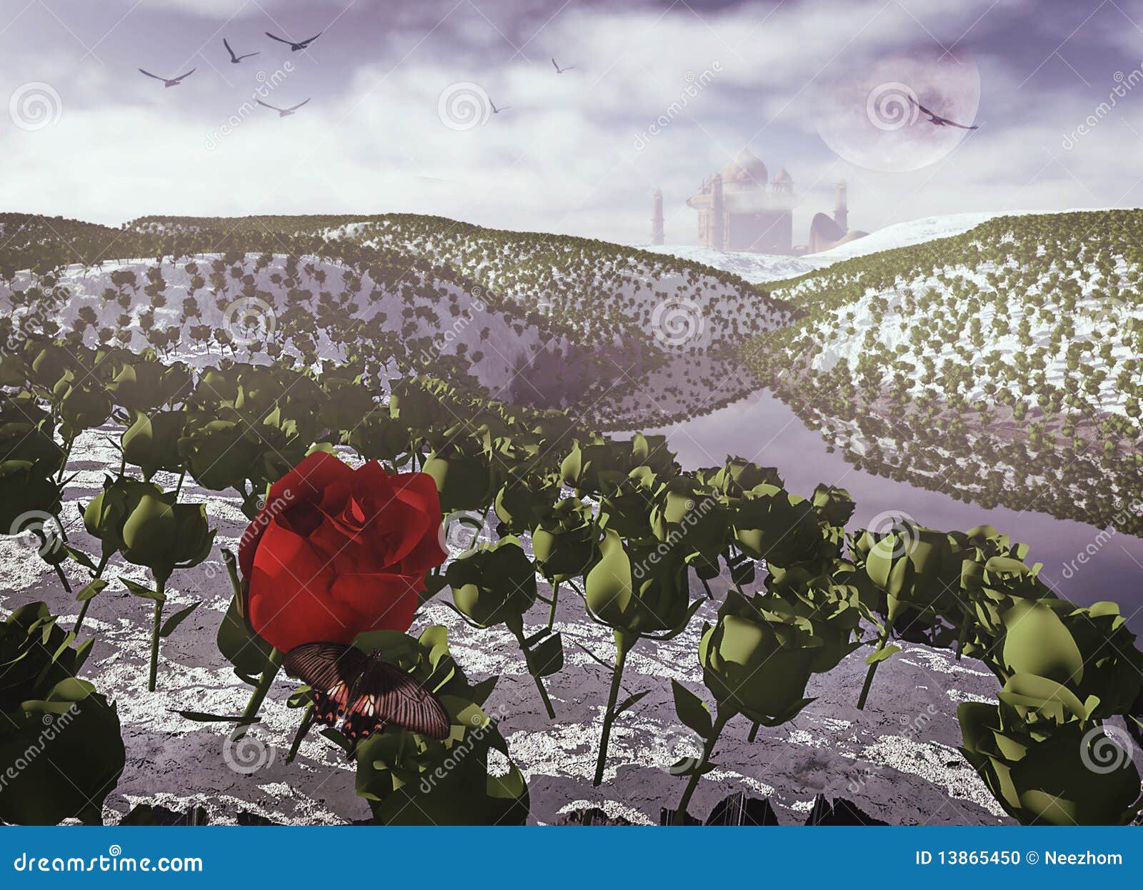 Rose Land Stock Illustrations – 1,123 Rose Land Stock Illustrations ...