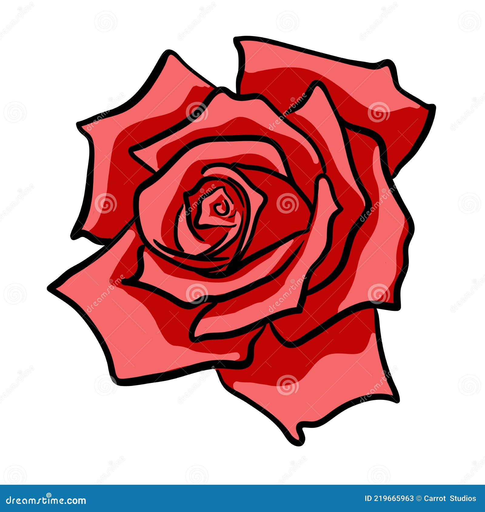 Rose logo stock vector. Illustration of logo, design - 219665963
