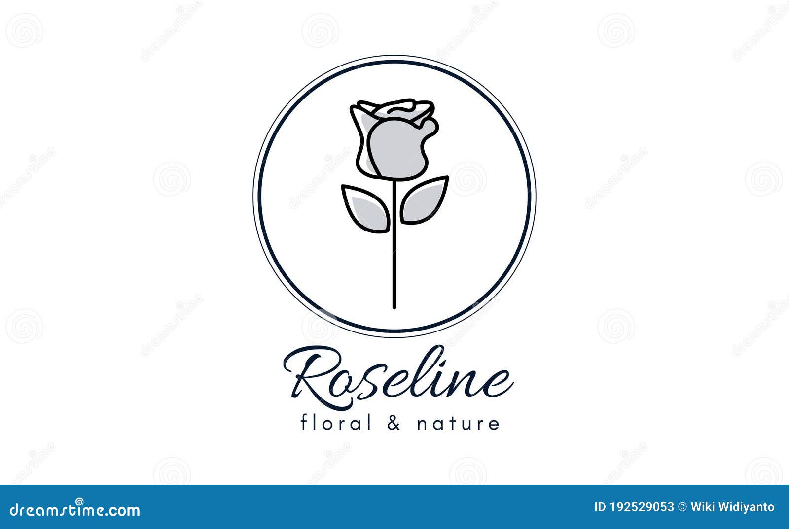 Rose Logos for Spa, Boutiques, Salons, and Botanical Logos. Design ...