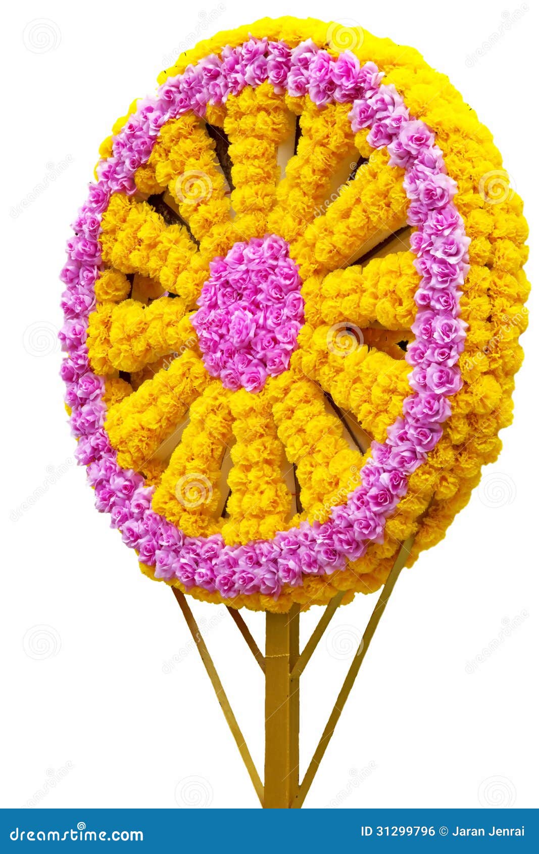 Rose+ marigold stock photo. Image of colorful, background - 31299796