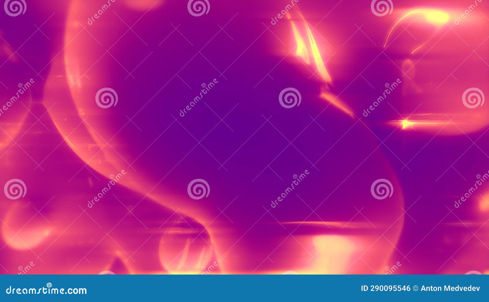 Rose and Orange Glowing Disco Dance Slight Amorphic Fluid - Abstract 3D ...