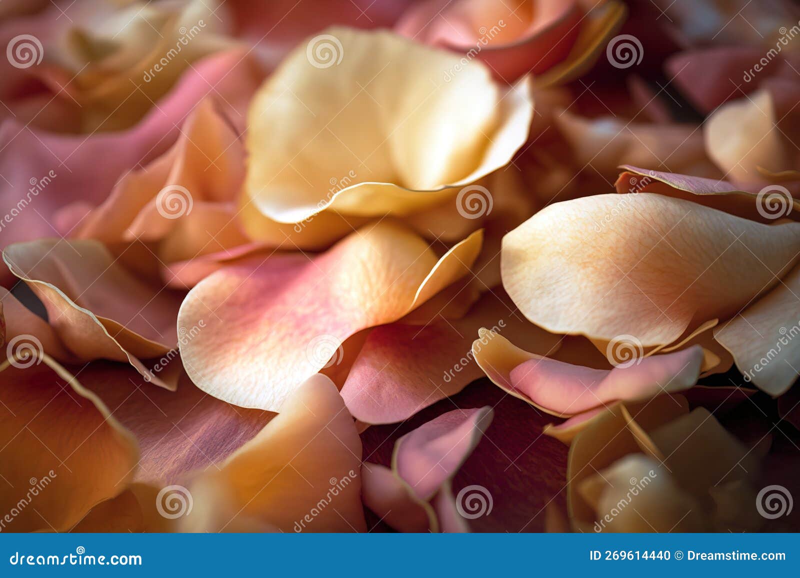 Rose Petal Close Up Macro Shot. Pattern Background Stock Illustration - Illustration of floral ...
